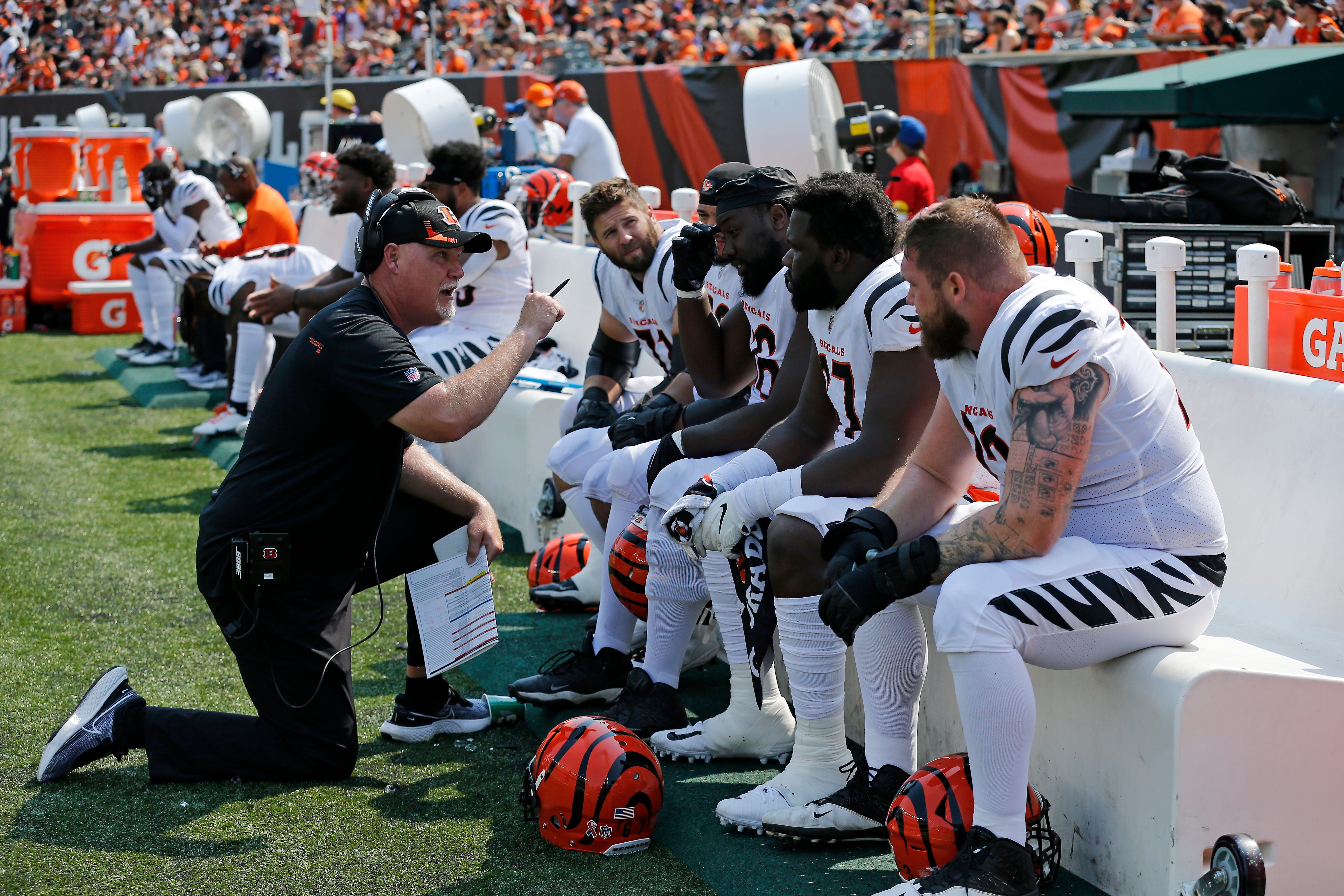 Cincinnati Bengals complete offseason goal to improve offensive line