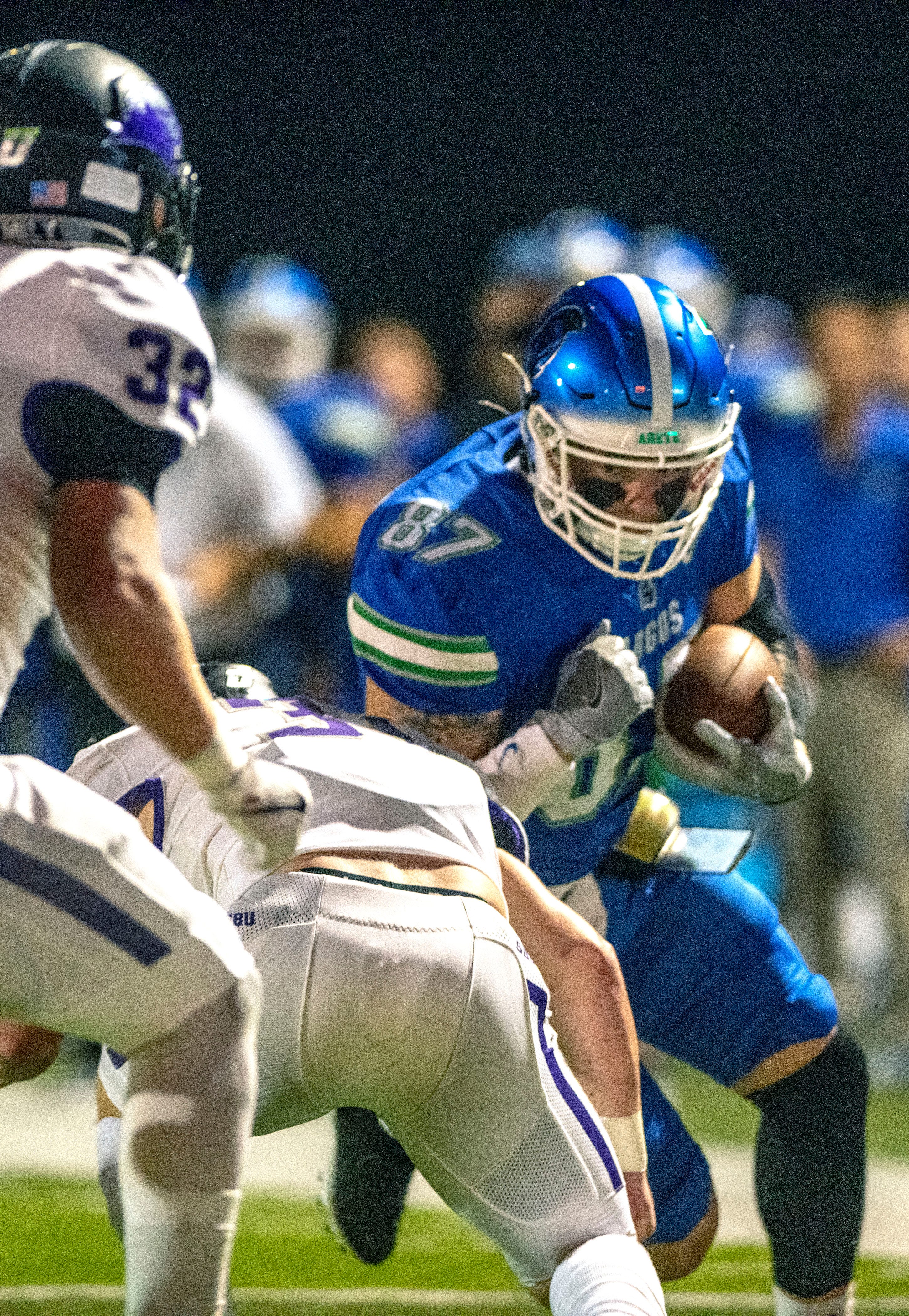 Argos' Maverick Wolfley applying lessons from football family to UWF