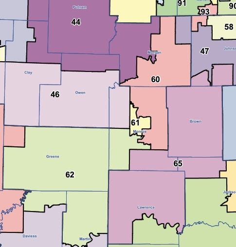 GOP redistricting would redraw Monroe County's Indiana House districts