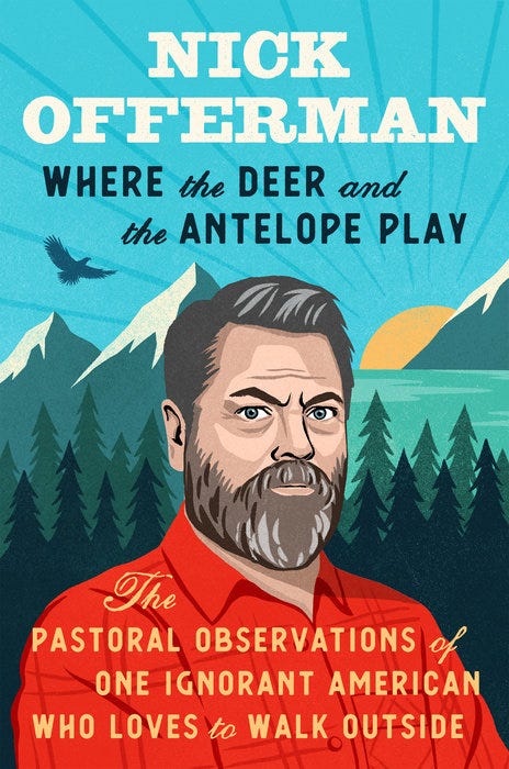 Nick Offerman's new book waxes philosophical on Mother Nature