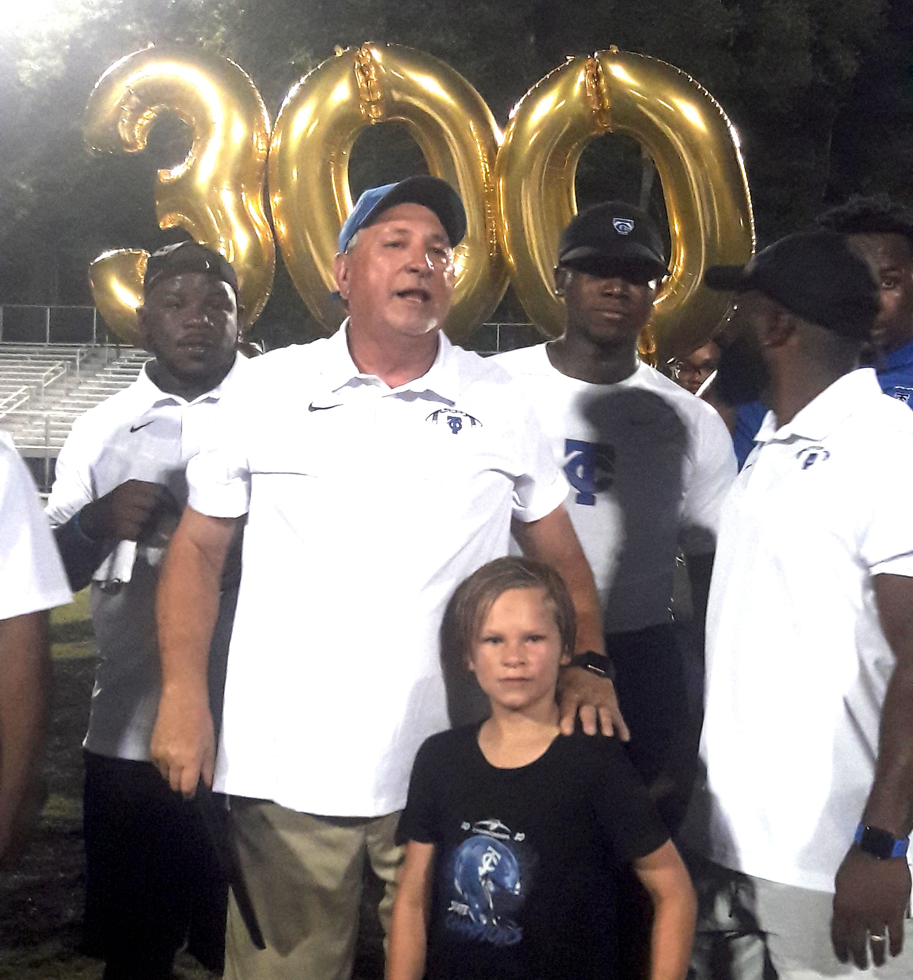 Verlon Dorminey, Trinity Christian coach, wins 300th career game