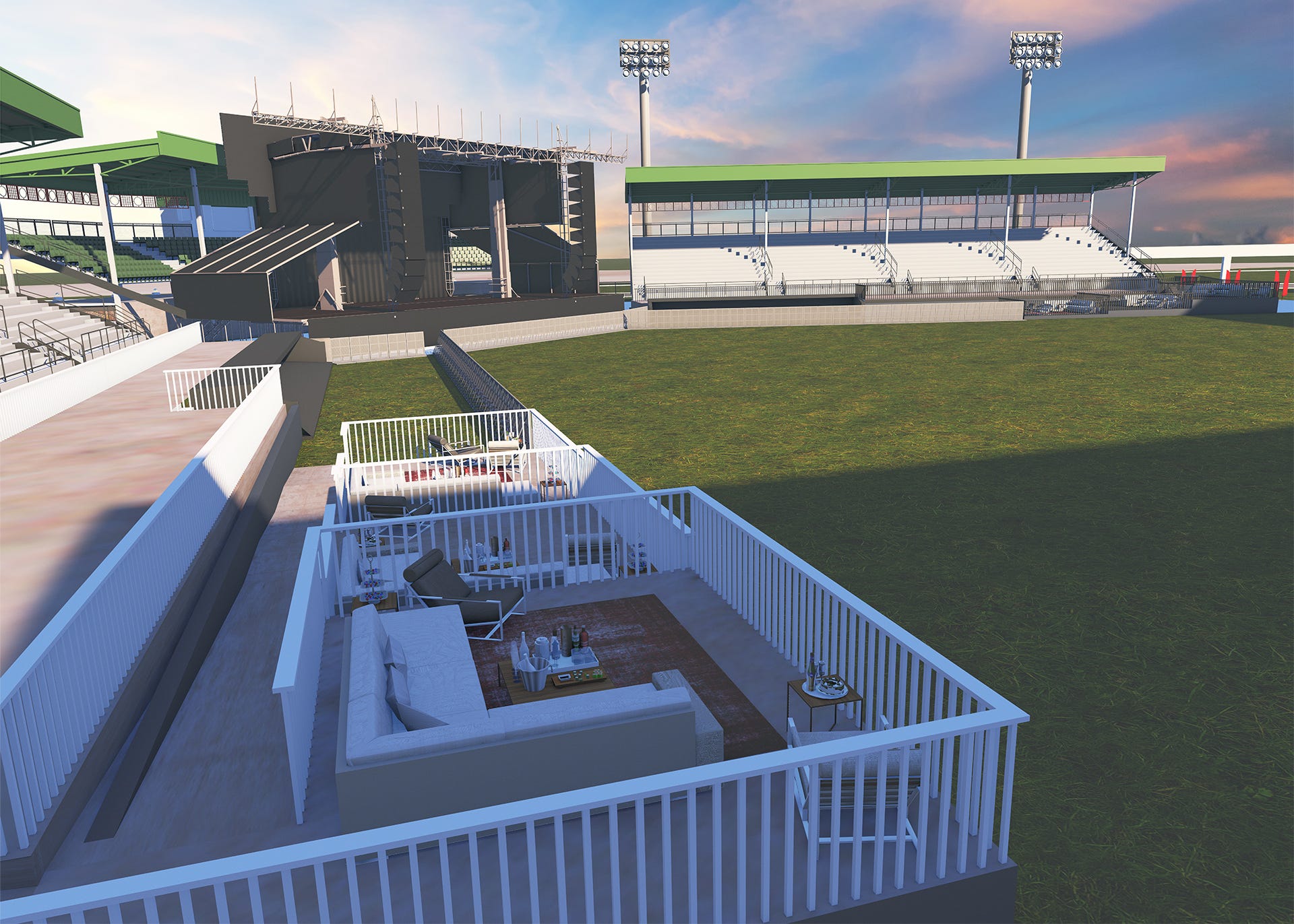 Work is ahead of schedule on Lake Olmstead Stadium overhaul