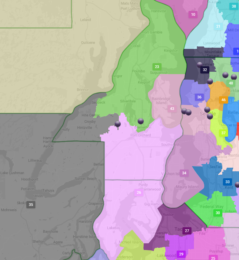 Here's a first look at Kitsap County's redrawn legislative maps