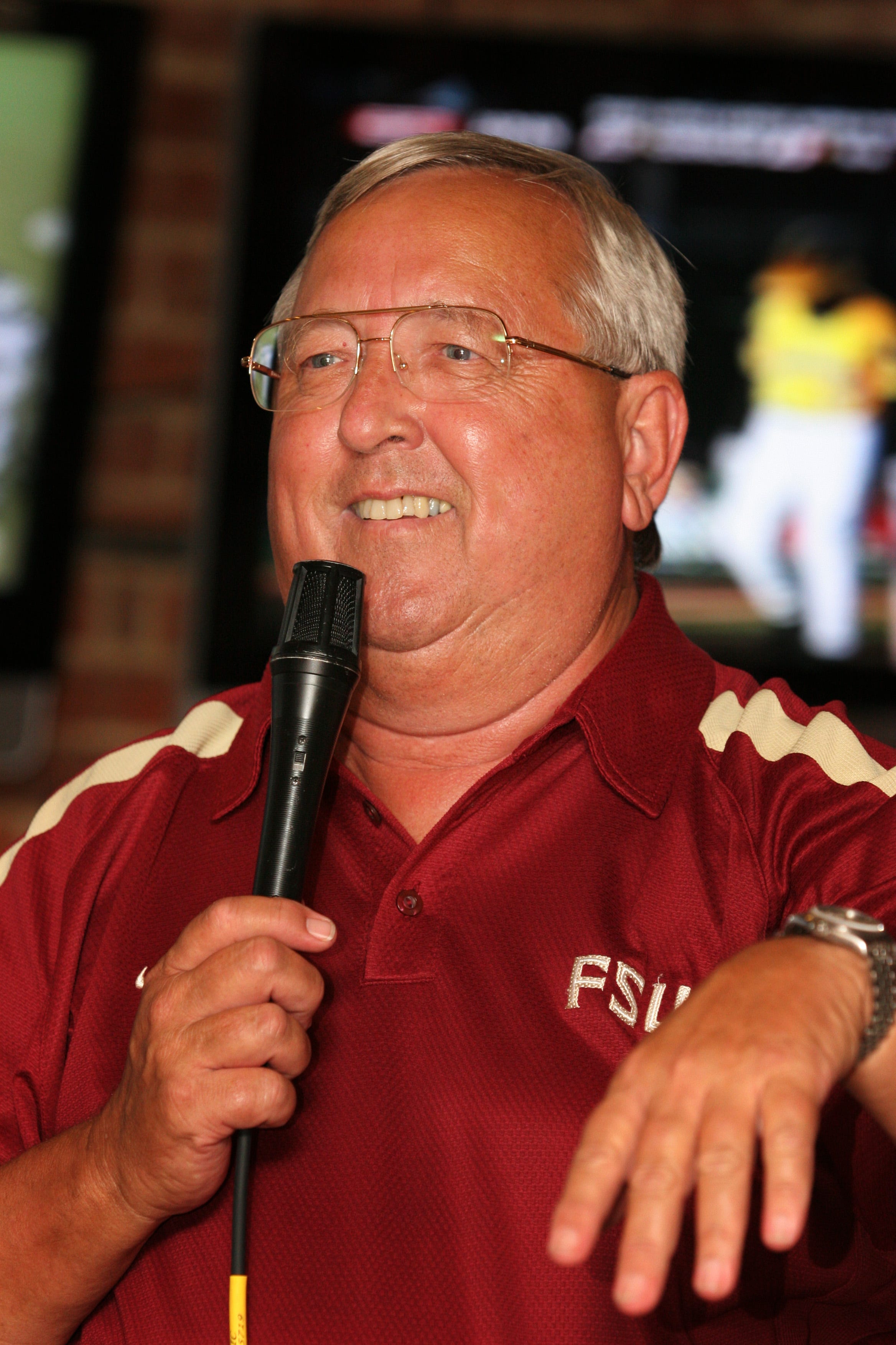 Former Voice of the Seminoles Gene Deckerhoff enjoying life as a fan