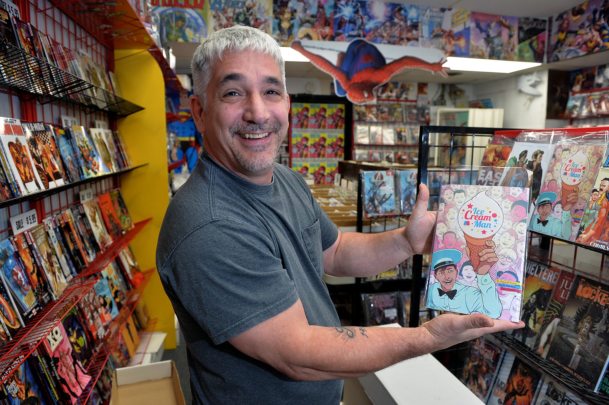 Comic book day shopping: Local comic book shops embrace the fandom