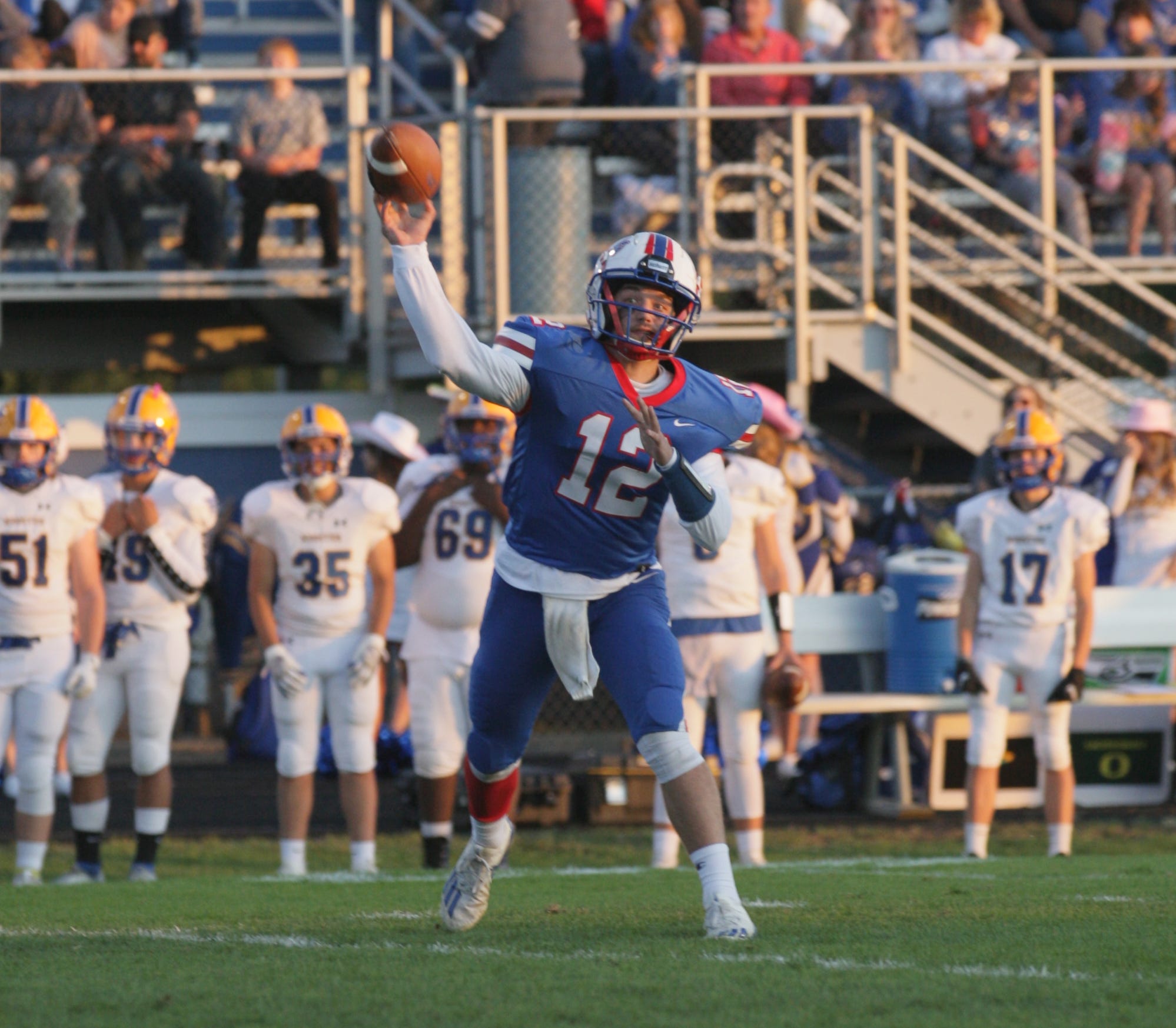 Noah Clark delivering at QB for undefeated West Holmes