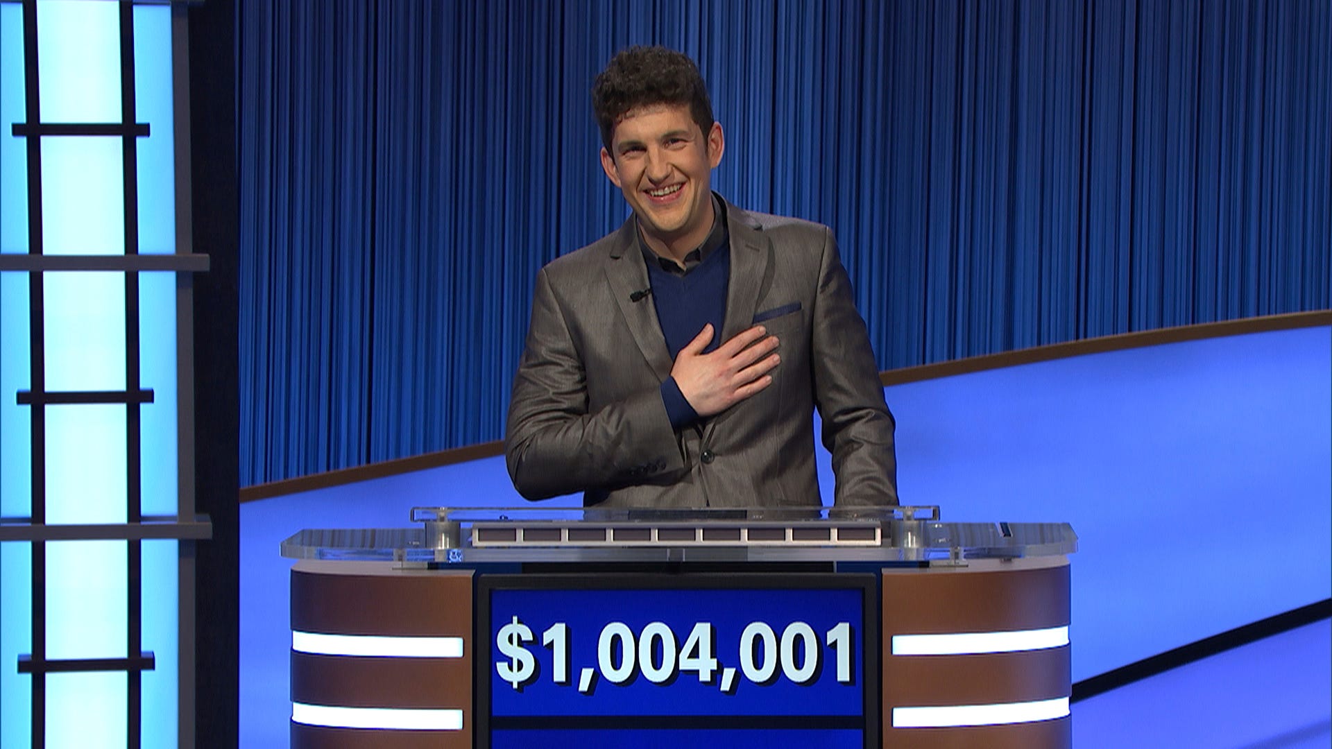 'Jeopardy!': Matt Amodio breaks $1M mark, third in show's history