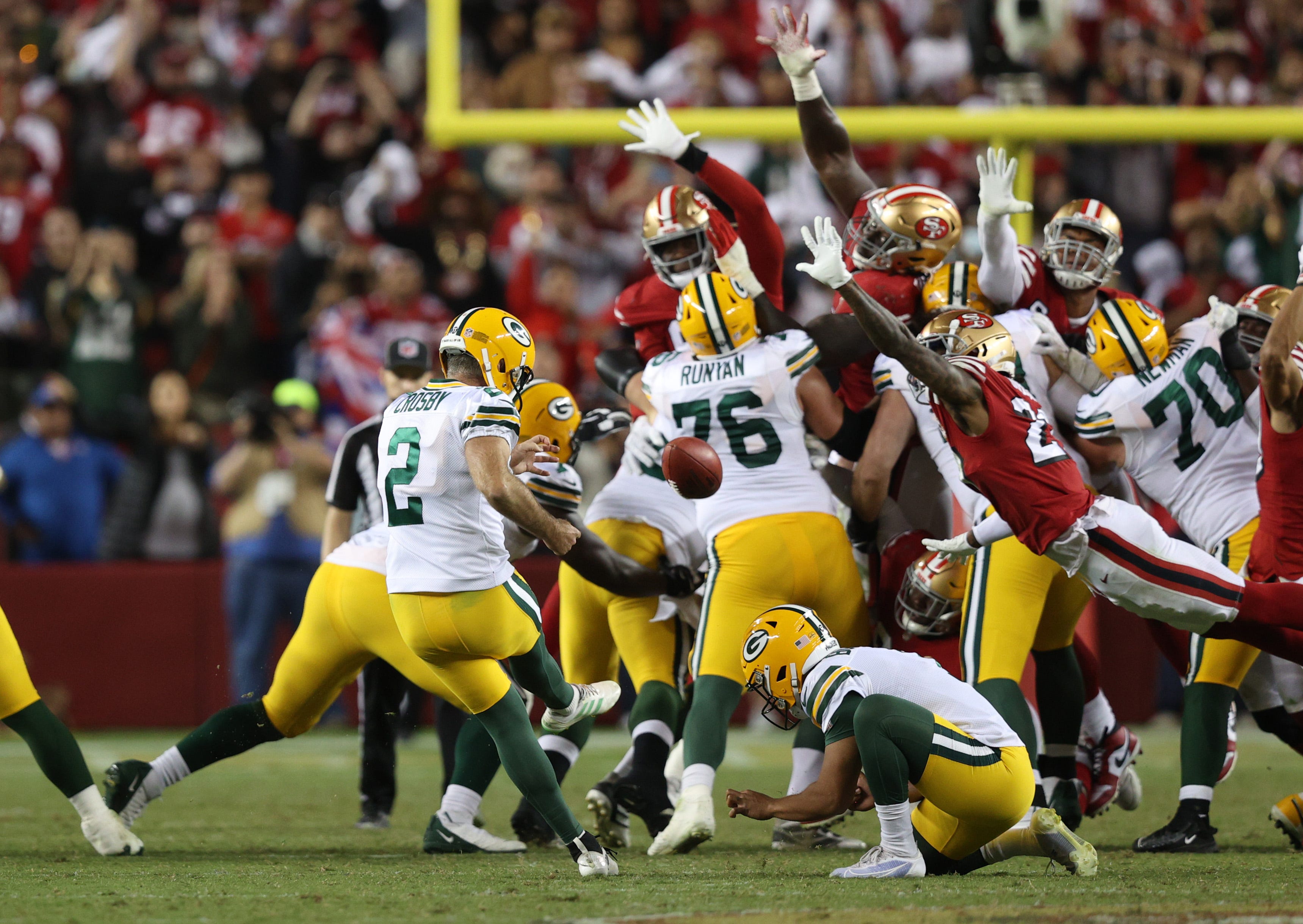 Packers' celebration shows special nature of this comeback vs. 49ers