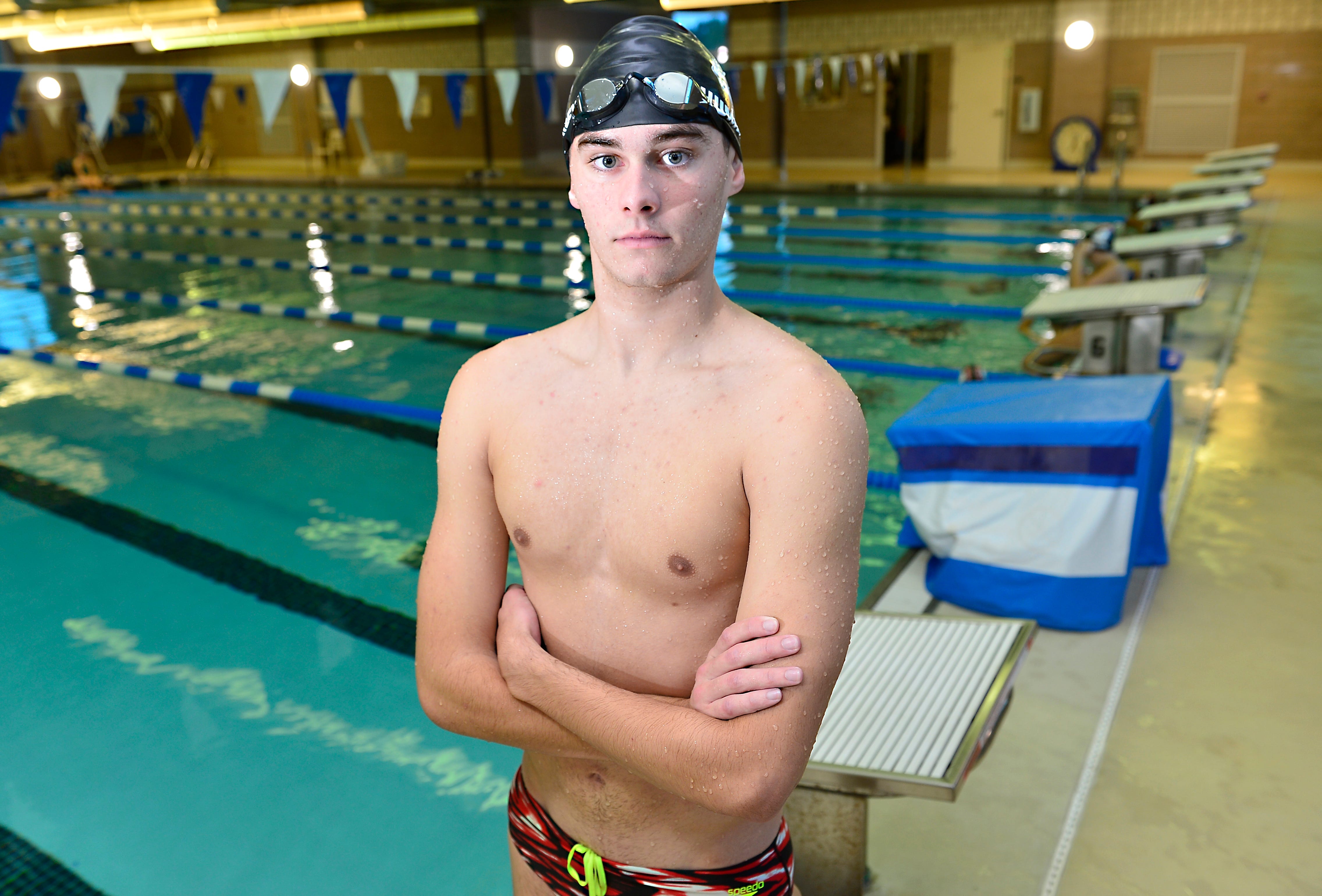 Boiling Springs swimmer has lofty goals and unstoppable motor
