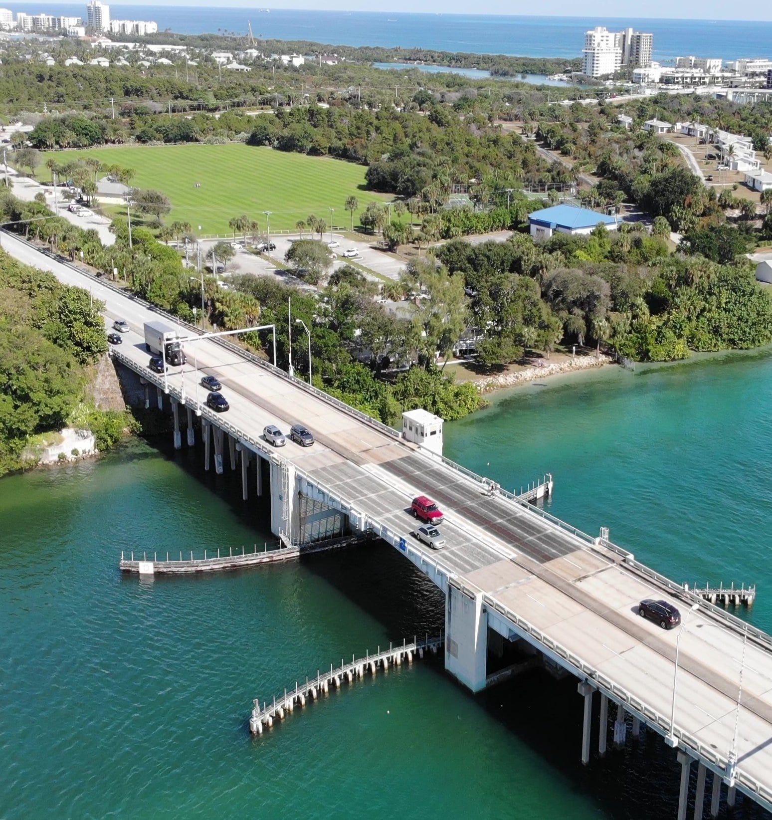 Lane closures near US 1 bridge in Jupiter to last through July
