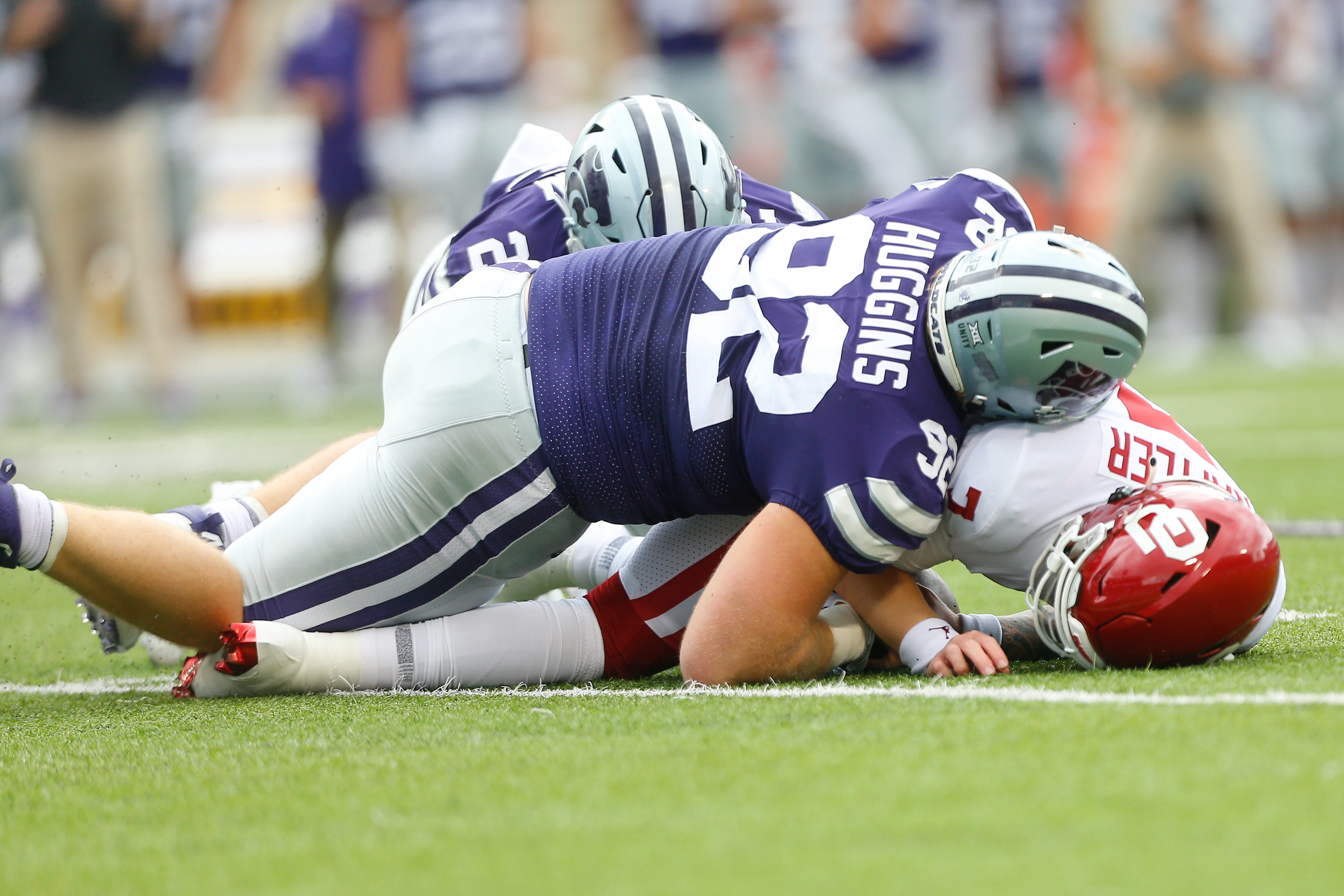 Eli Huggins a key to Kansas State football's defensive line