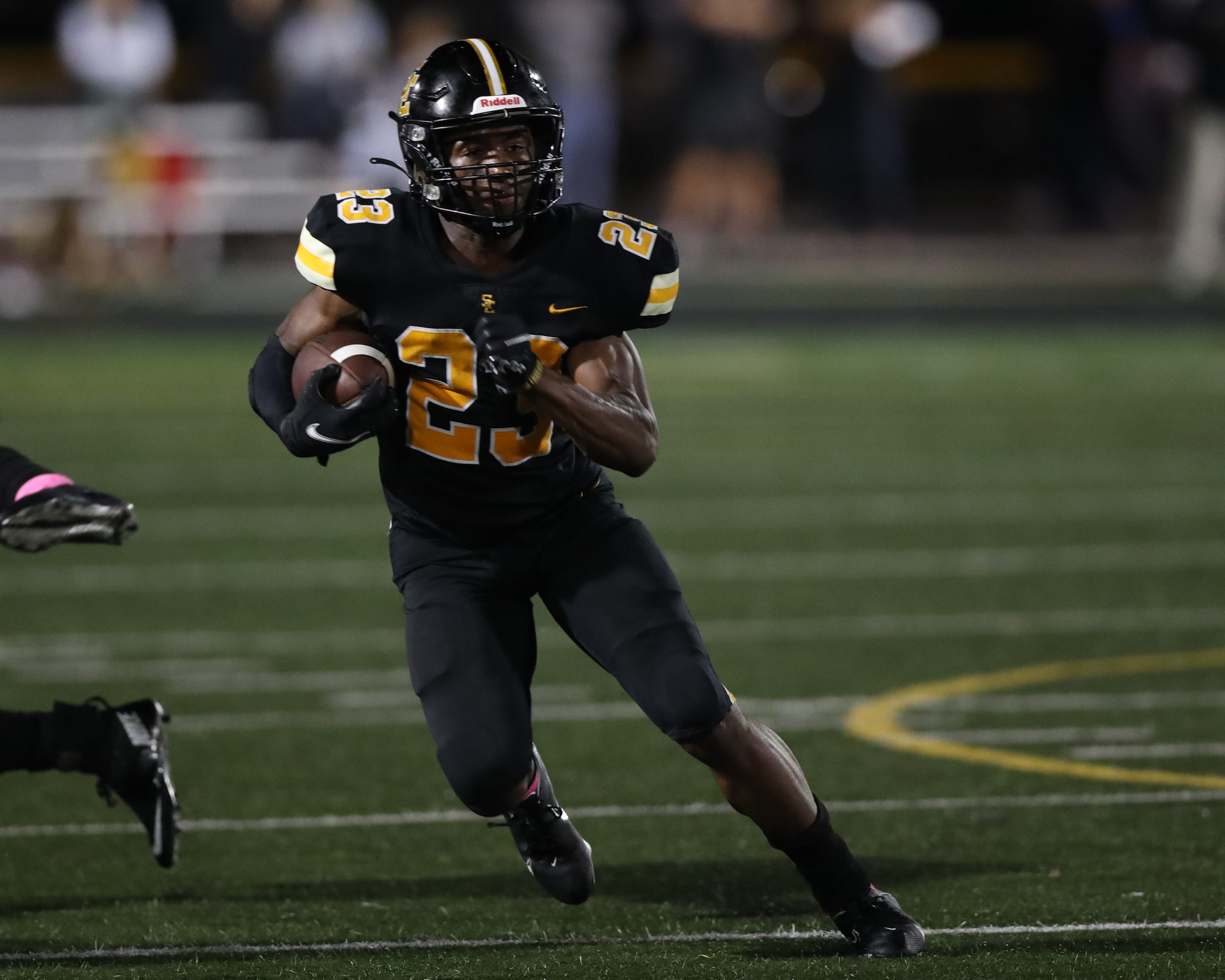 Southeast Polk Abu Sama is one of Iowa's top football, track athletes