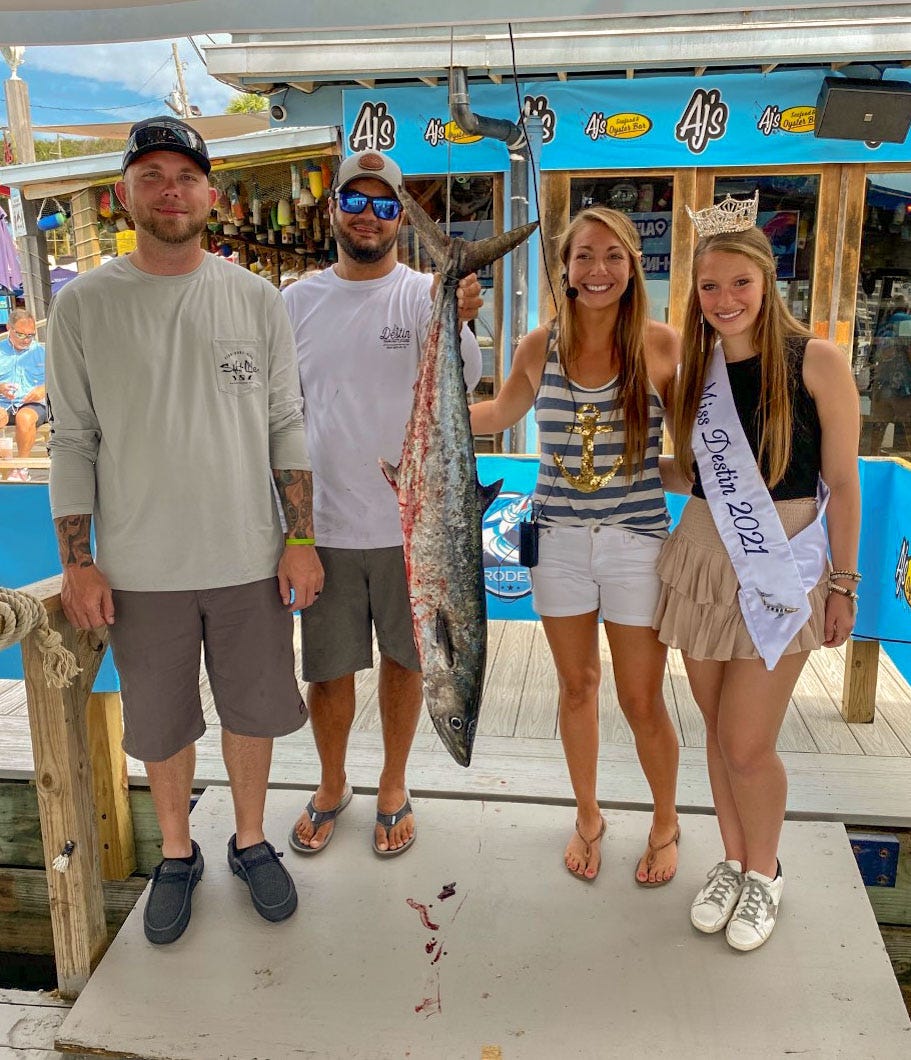 Destin Inshore Guides brings in first fish Destin Fishing Rodeo
