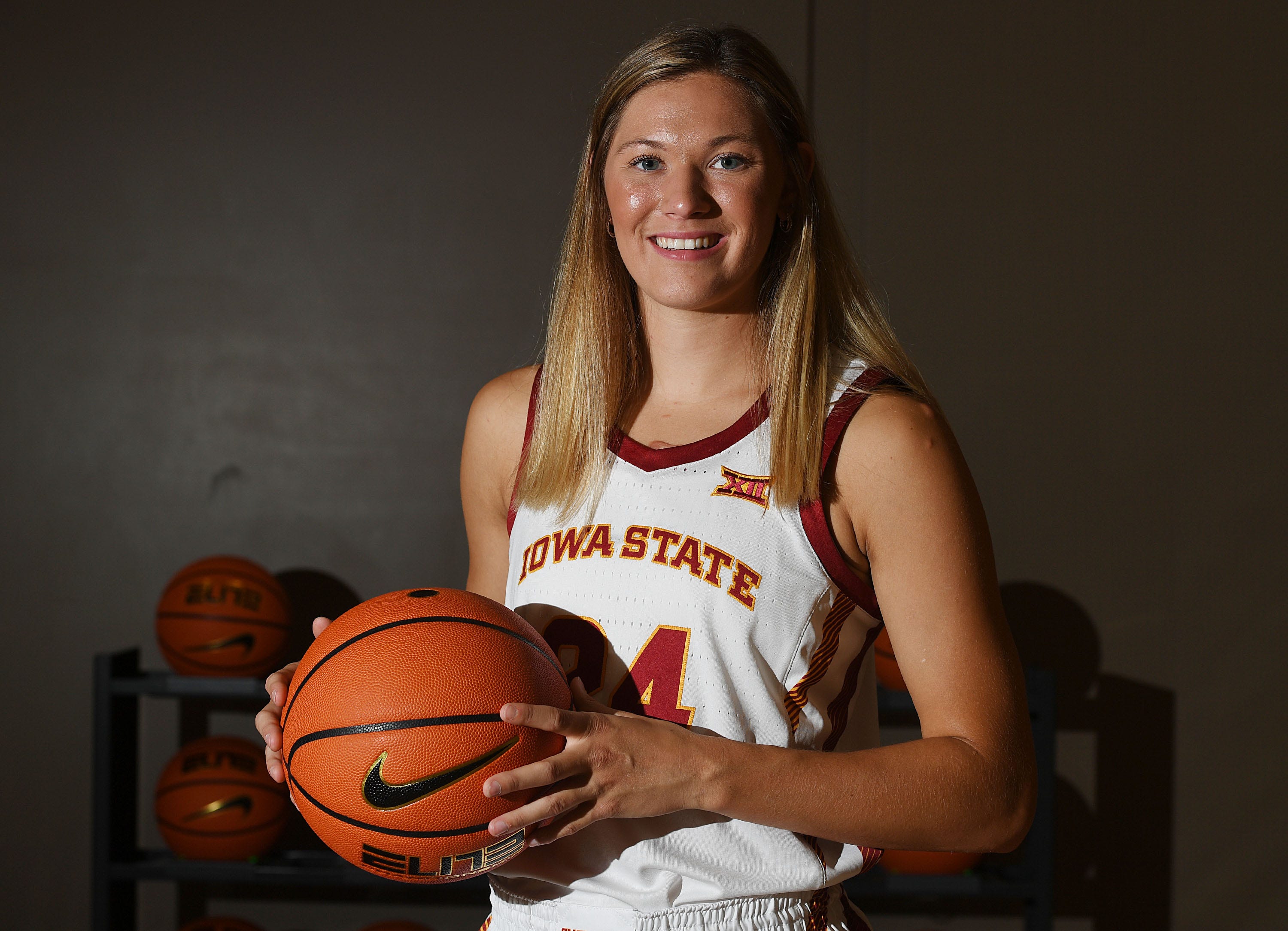 Iowa State women's basketball star Ashley Joens may miss season opener