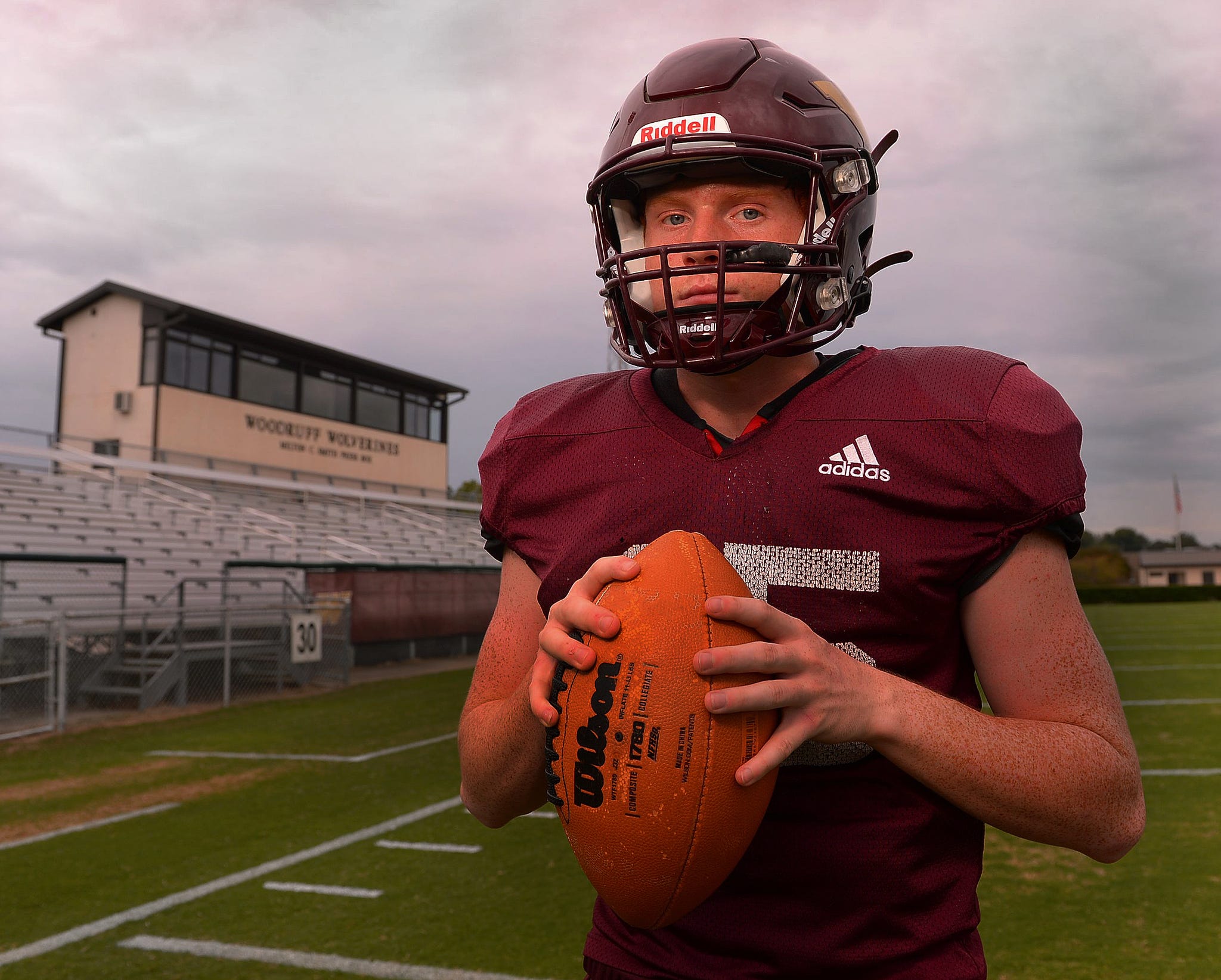 Woodruff quarterback Carson Tucker back from injury, aims for playoffs