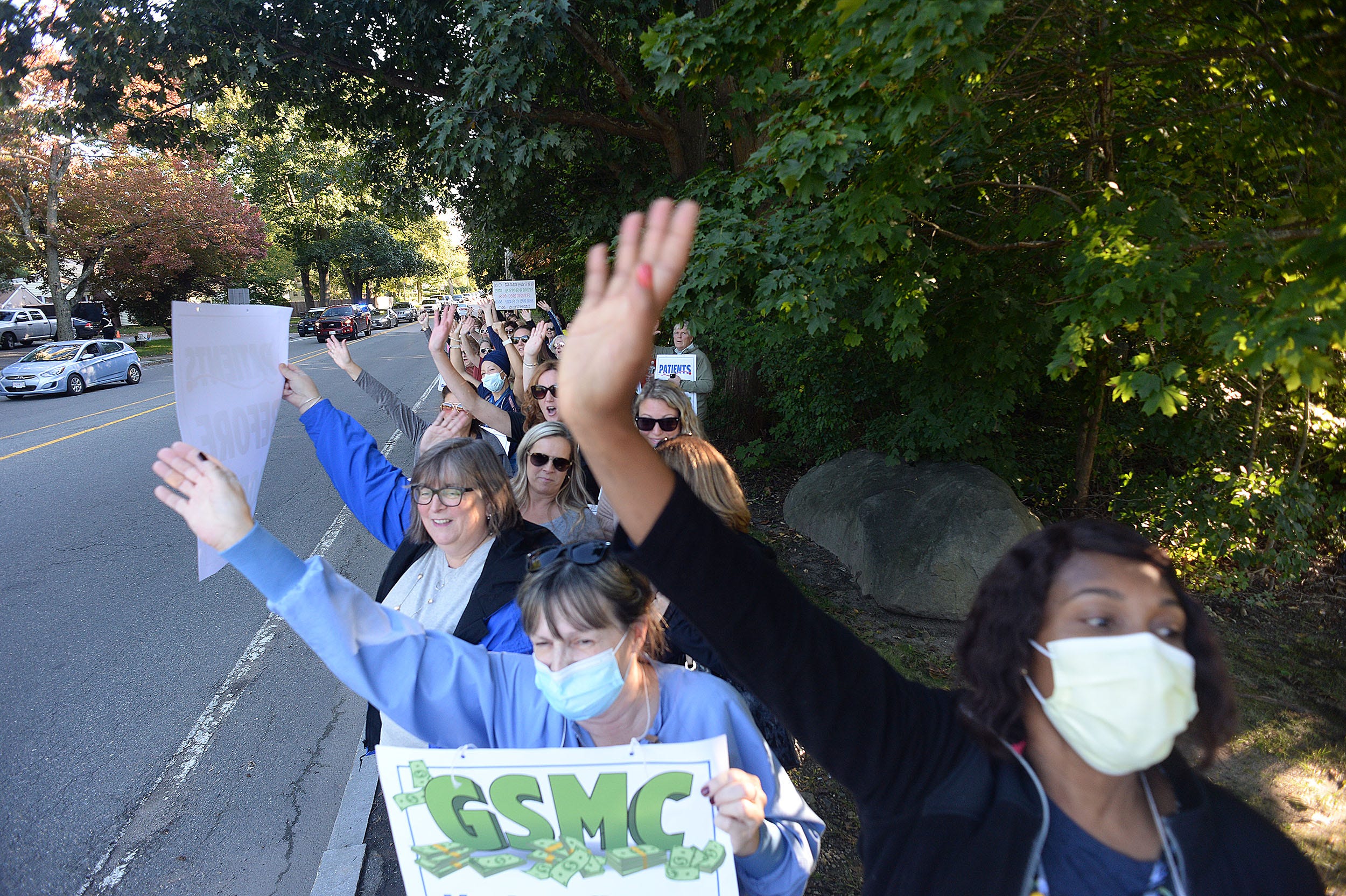 Brockton Good Samaritan: Nurses protest understaffing at hospital