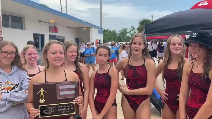 8th Grade Girls Swim