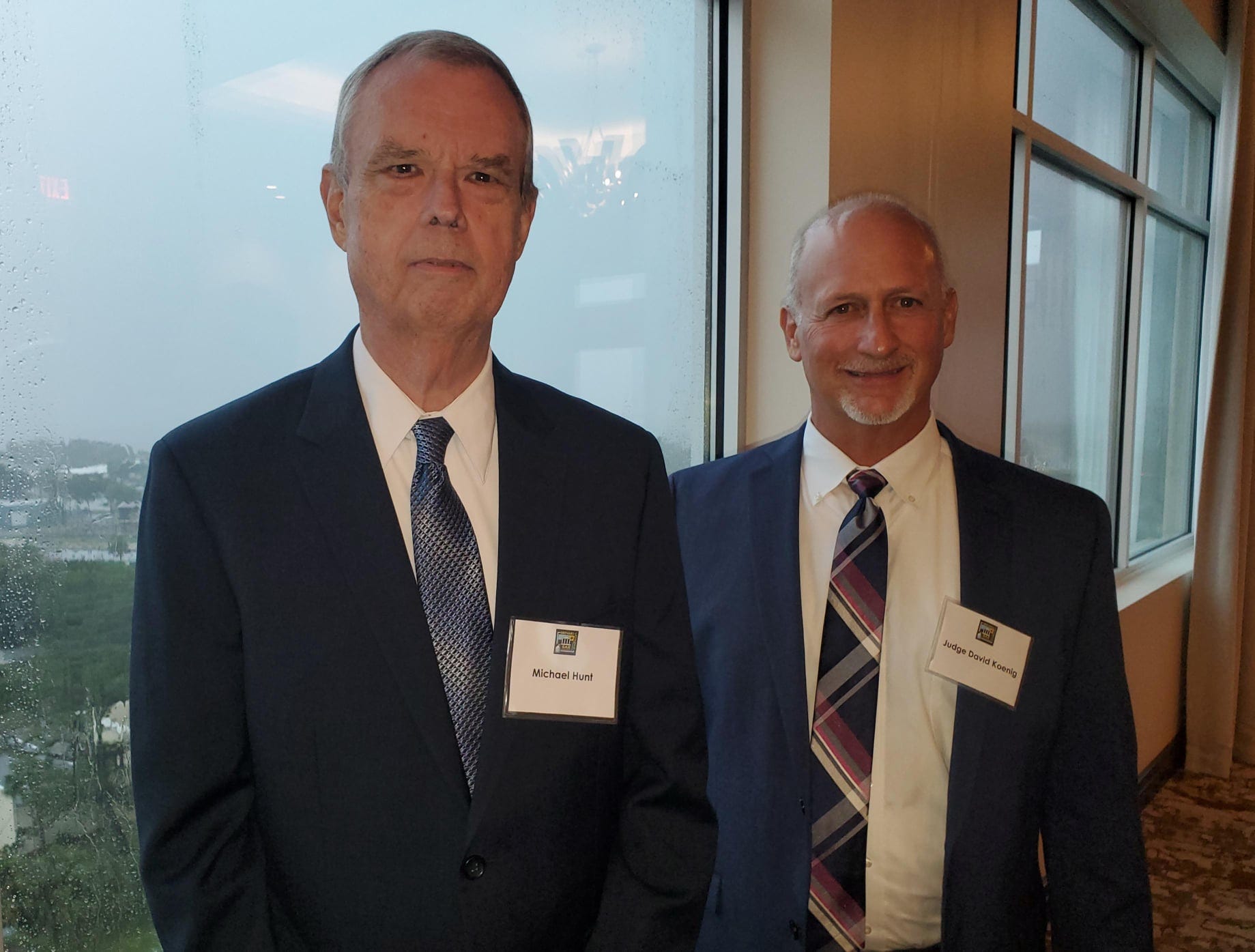 Michael Hunt honored with civility award by Brevard Bar Association