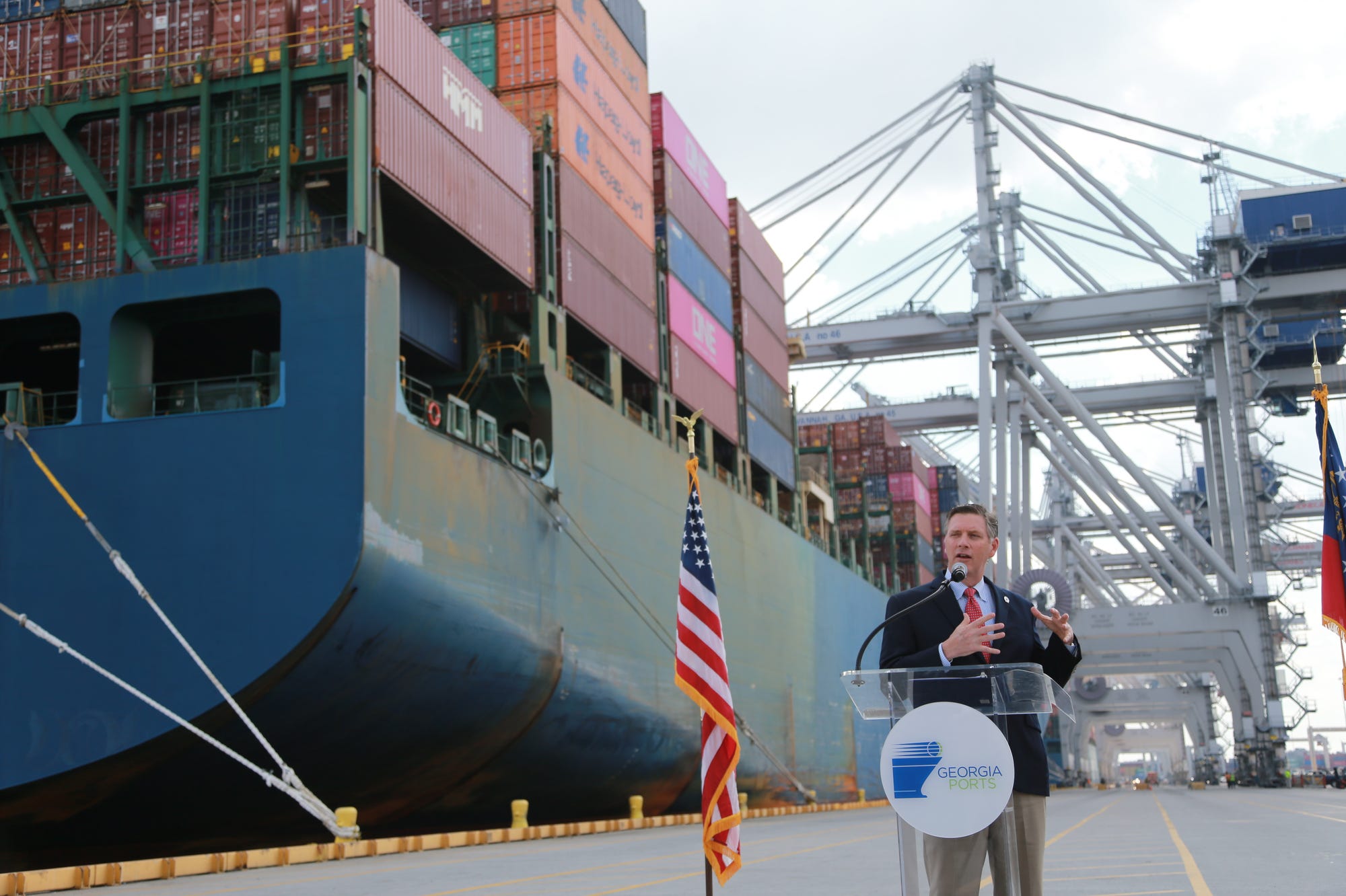 Port of Savannah not at standstill: Georgia Ports Authority Director