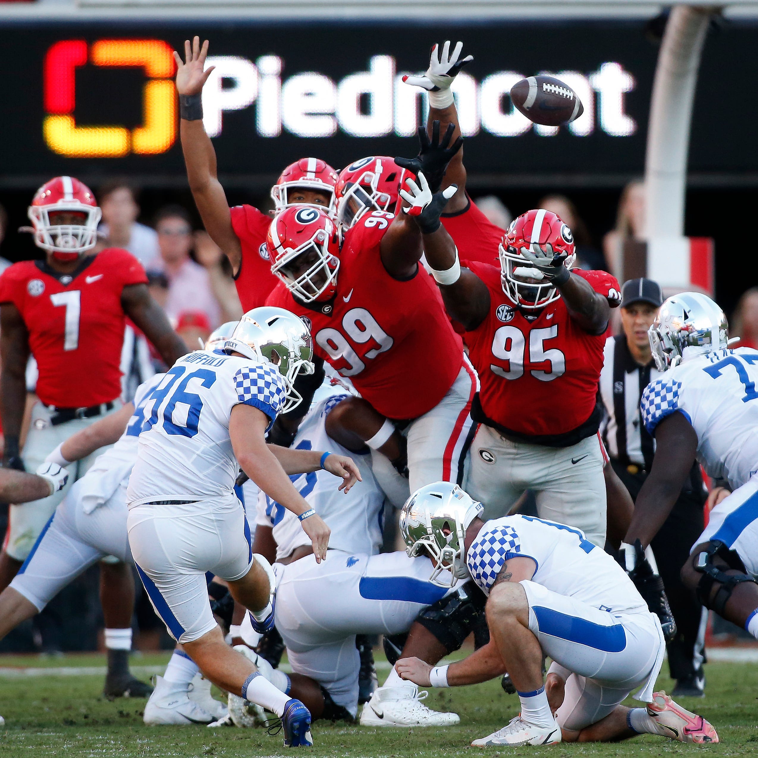 Georgia football mows down another top 20 opponent heading to bye week