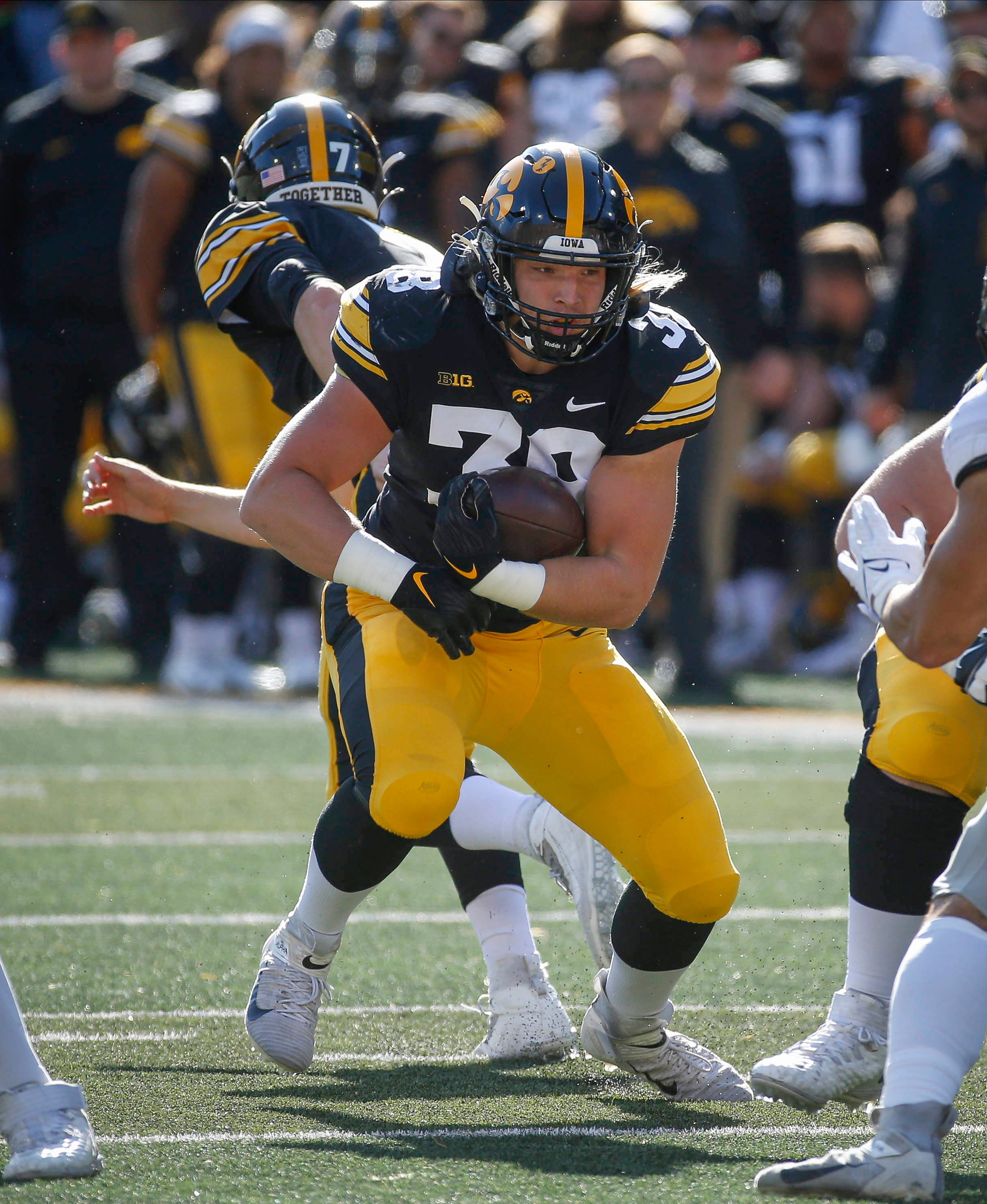 Monte Pottebaum keeps Iowa football's fullback legacy alive