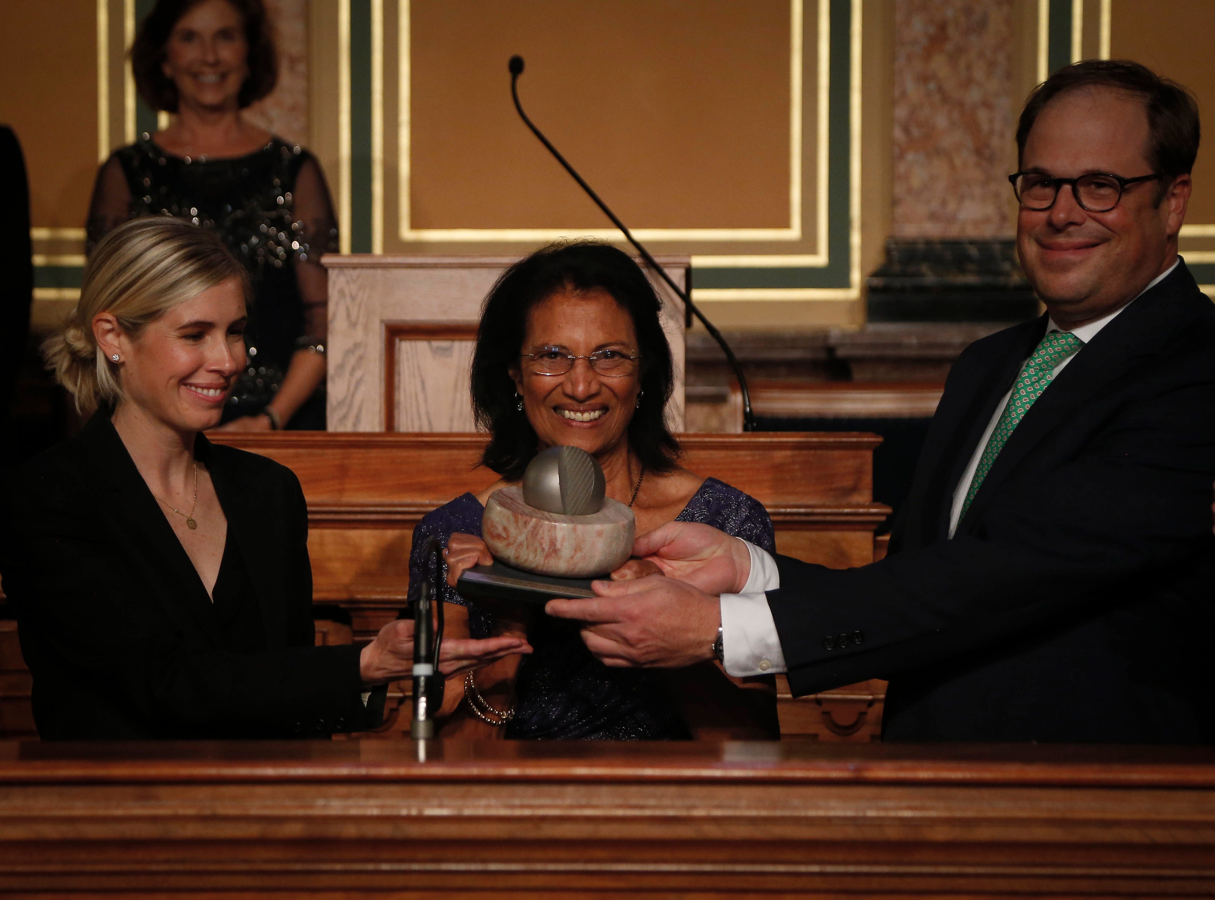 World Food Prize honors WorldFish scientist at Iowa Capitol