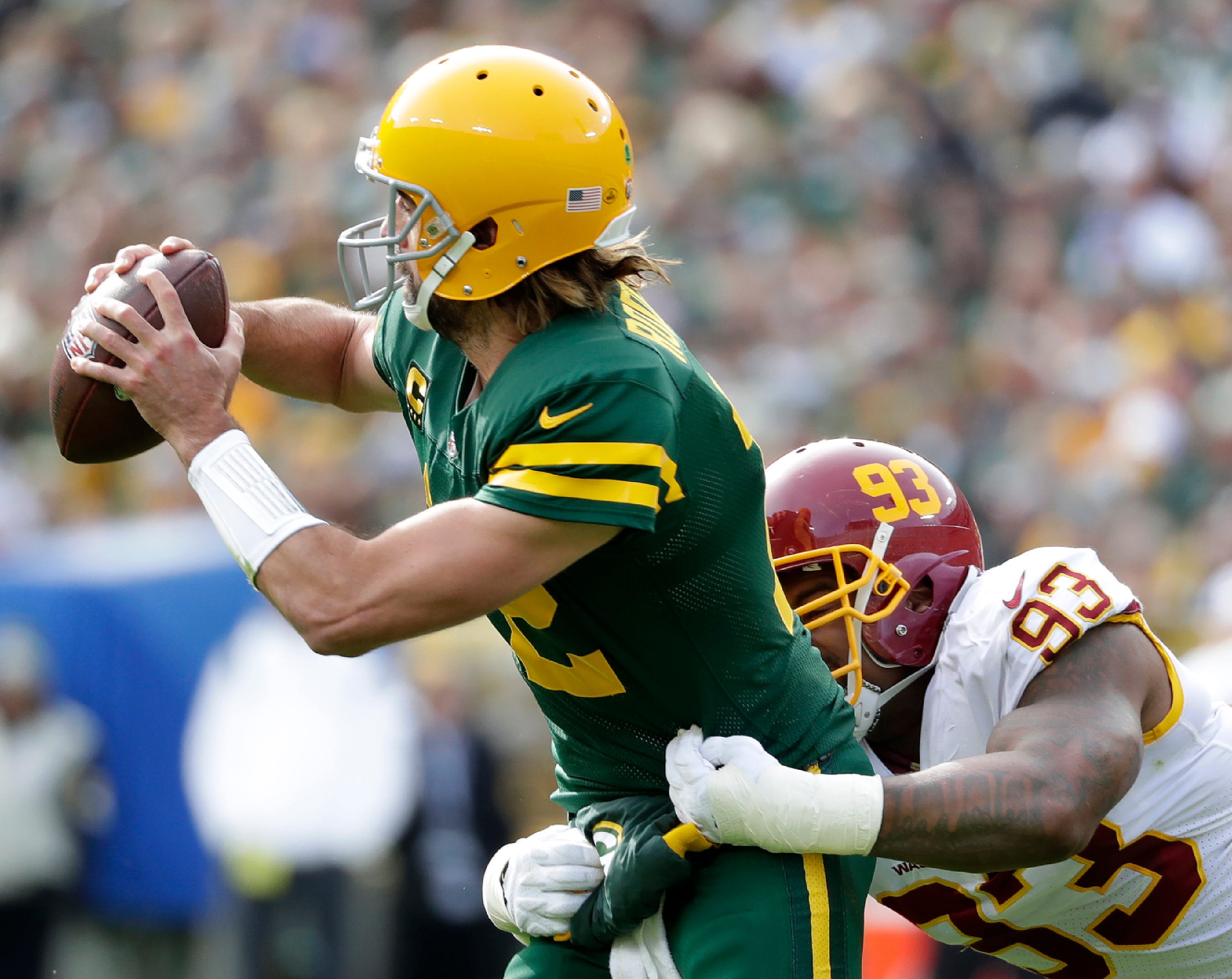 Packers preparing for Commanders' scary defensive front four