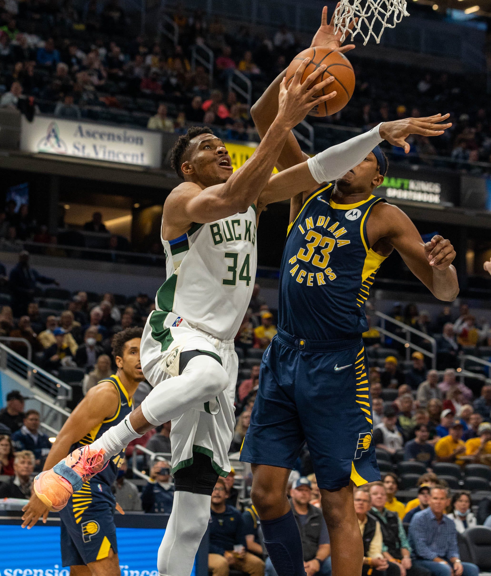 Bucks 119, Pacers 109: Aggressive Bucks topple Pacers by dominating inside