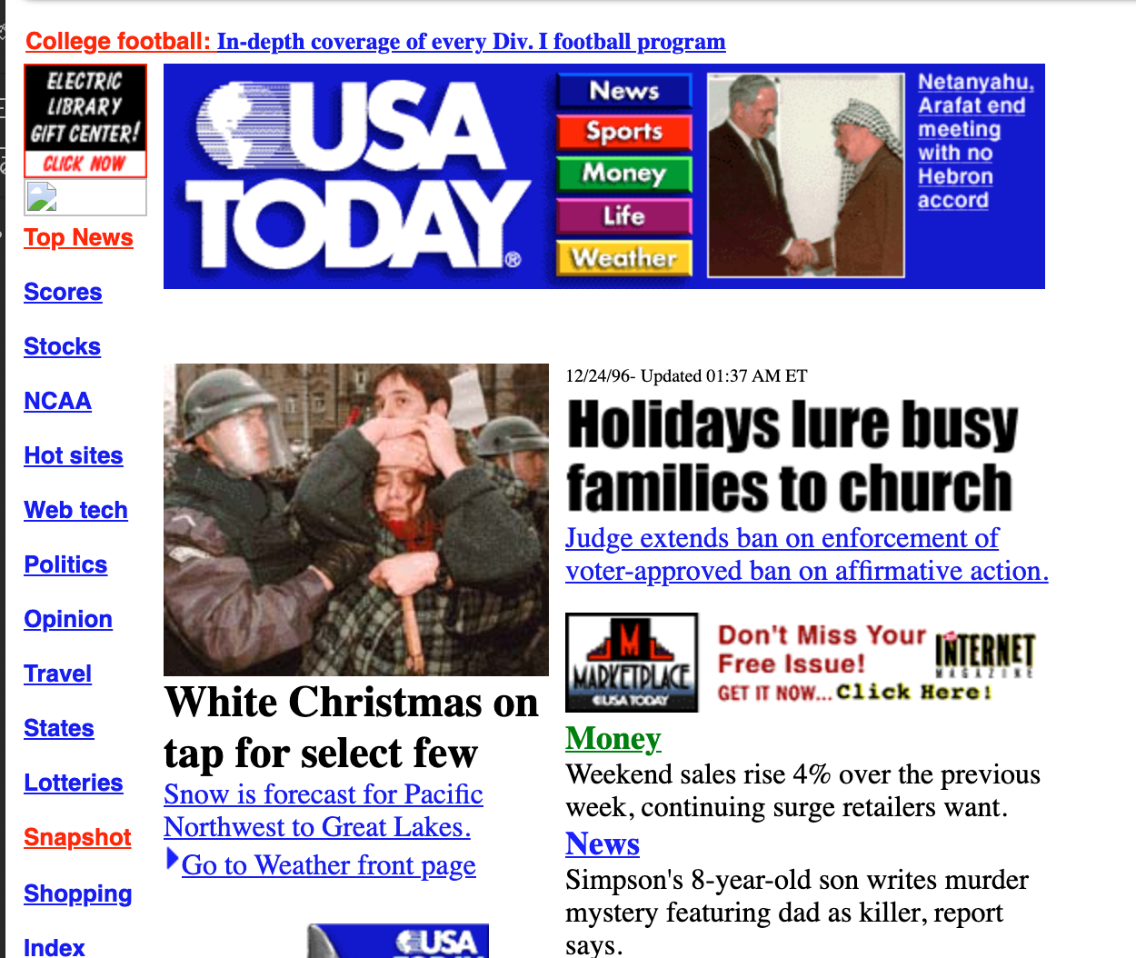 Internet Archive at 25: Take the wayback machine back to 1996