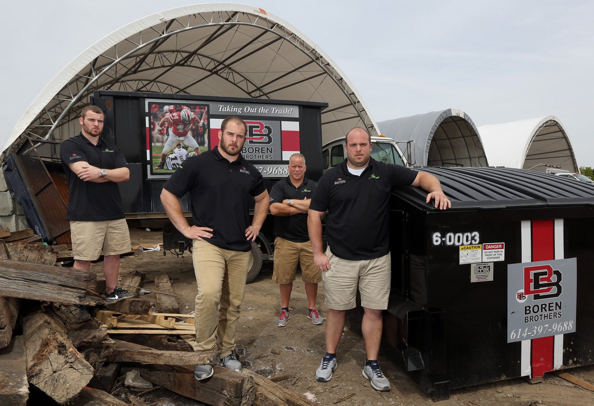 Where is former Ohio State football center Jacoby Boren now?