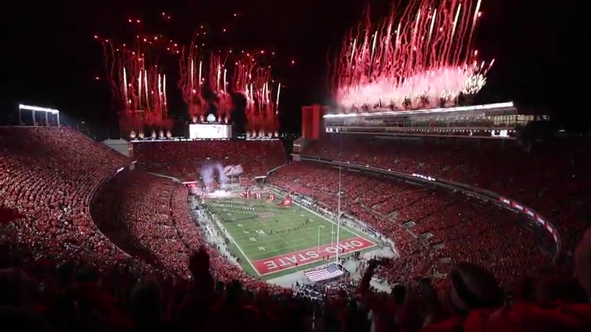 Jerron Cage gives Ohio State a 17-7 lead over Penn State