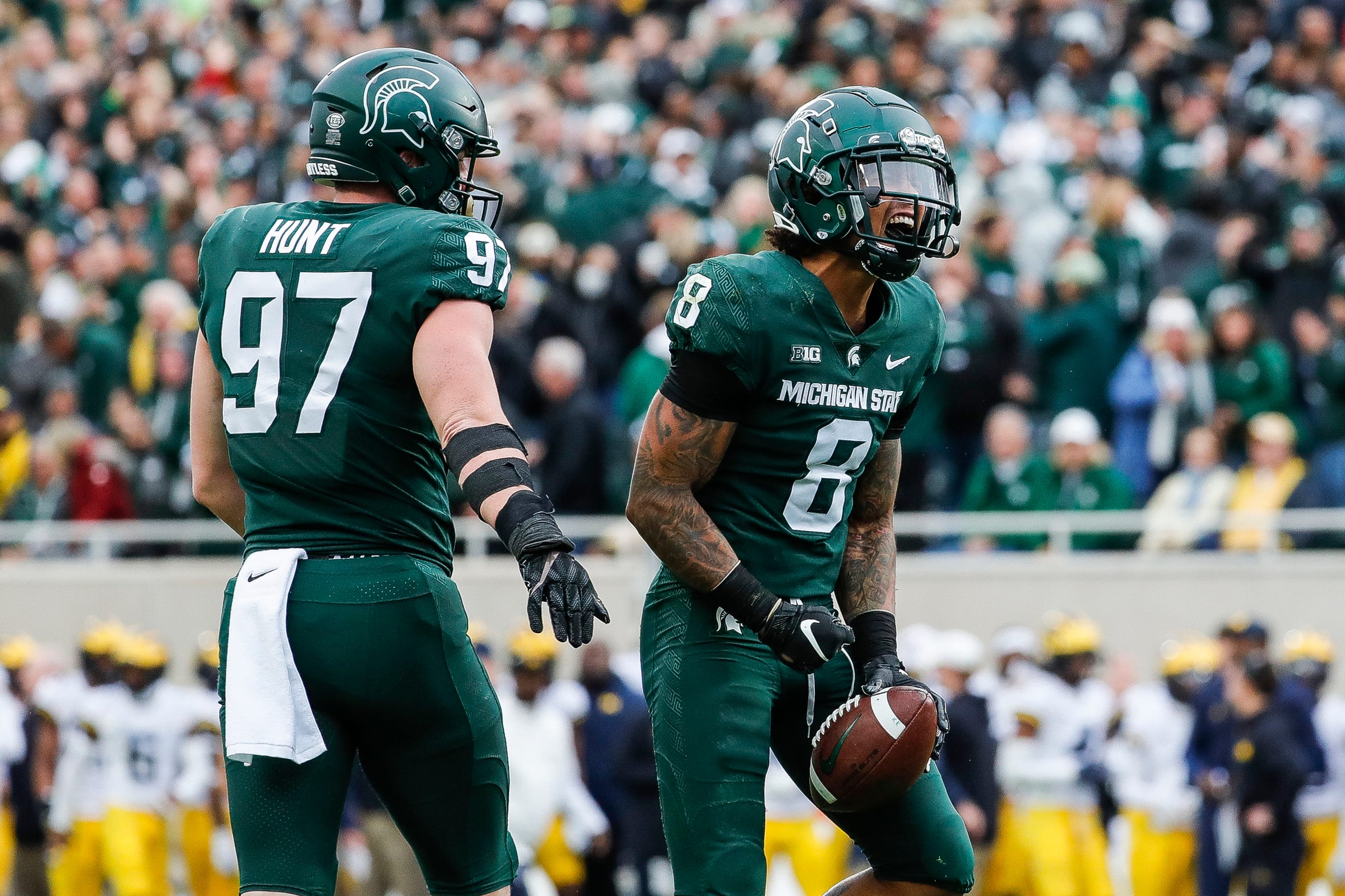 Michigan State football: No update on Jalen Nailor hand injury