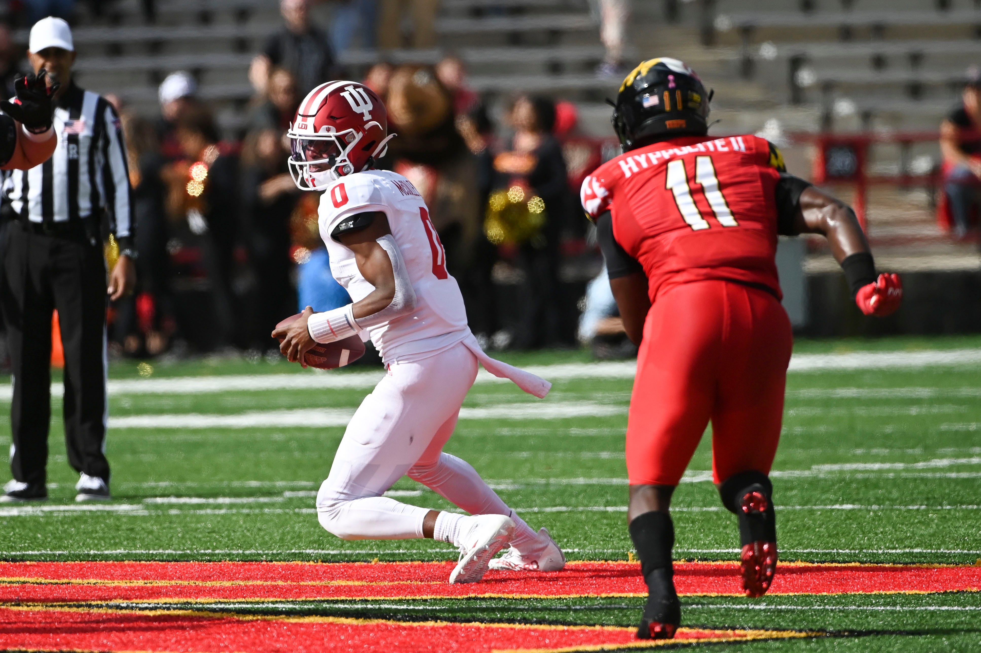 Indiana football: Freshman QB Donaven McCulley posts stats in start