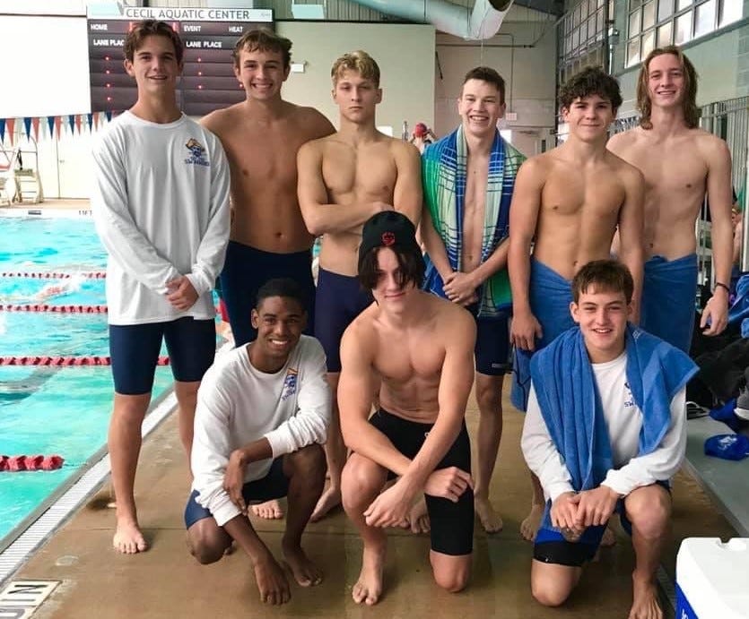 Boys High School Swim Team