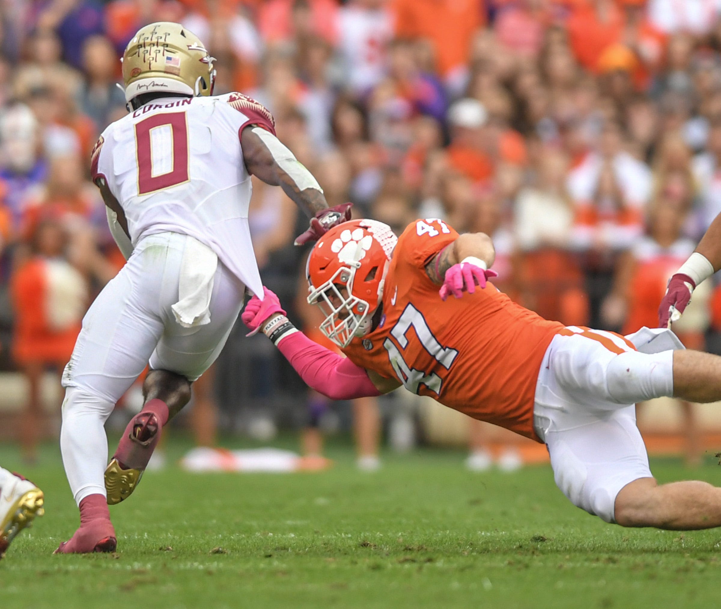 Four Clemson defensive players named to All-ACC first-team
