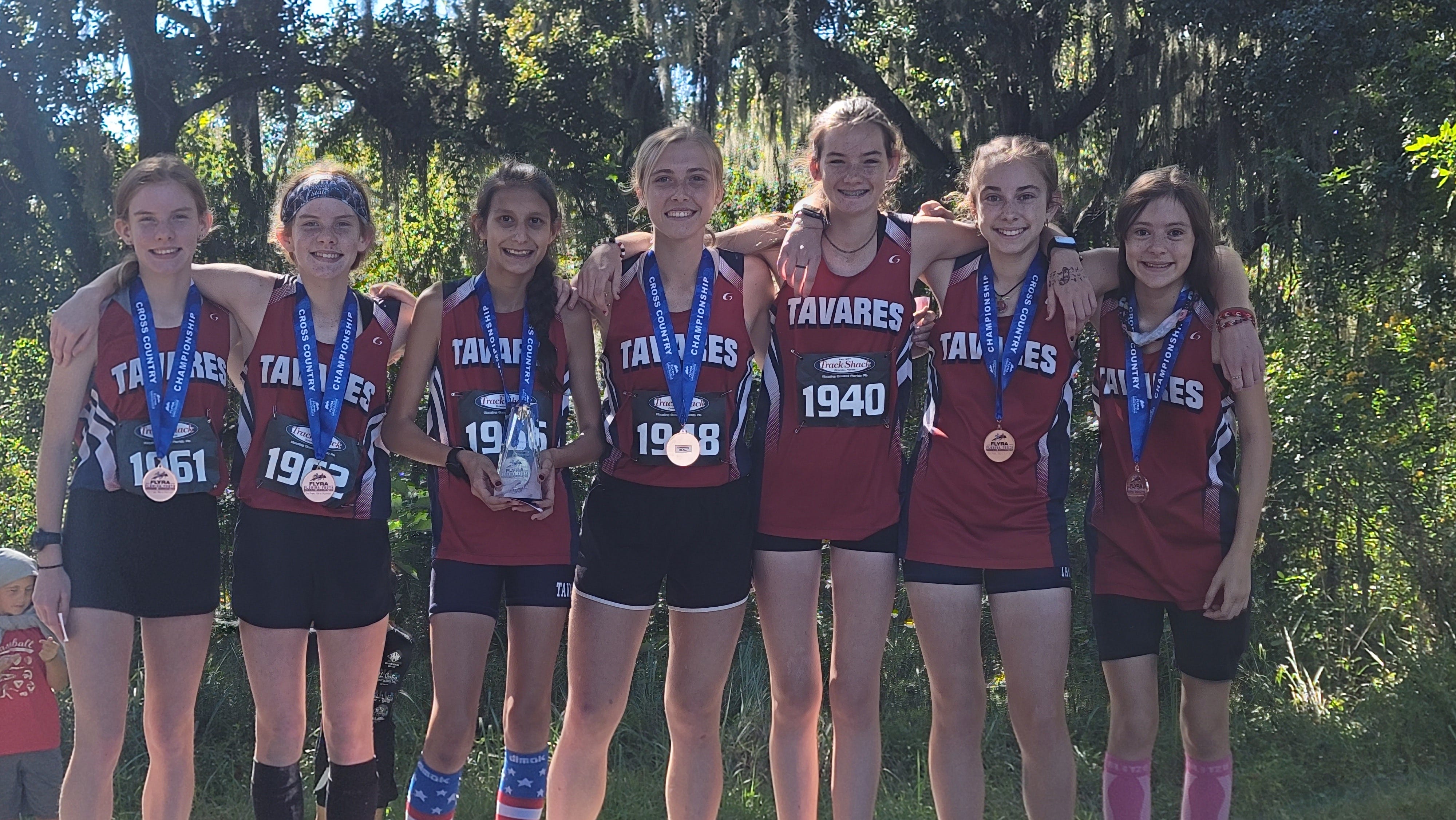 Tavares Middle School cross country runners among best in state