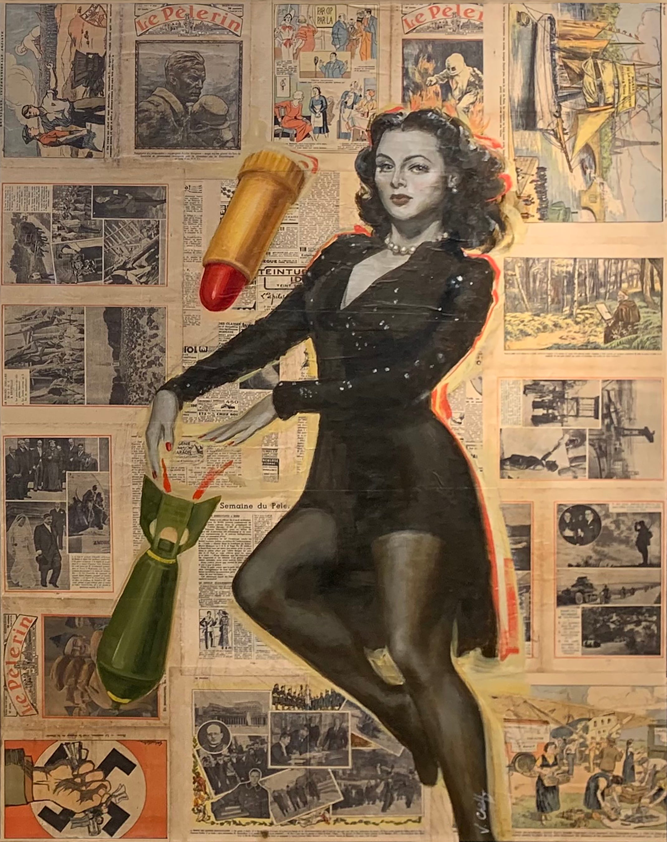 In exhibit, Sarasota artist Vickie Chelf highlights women of courage