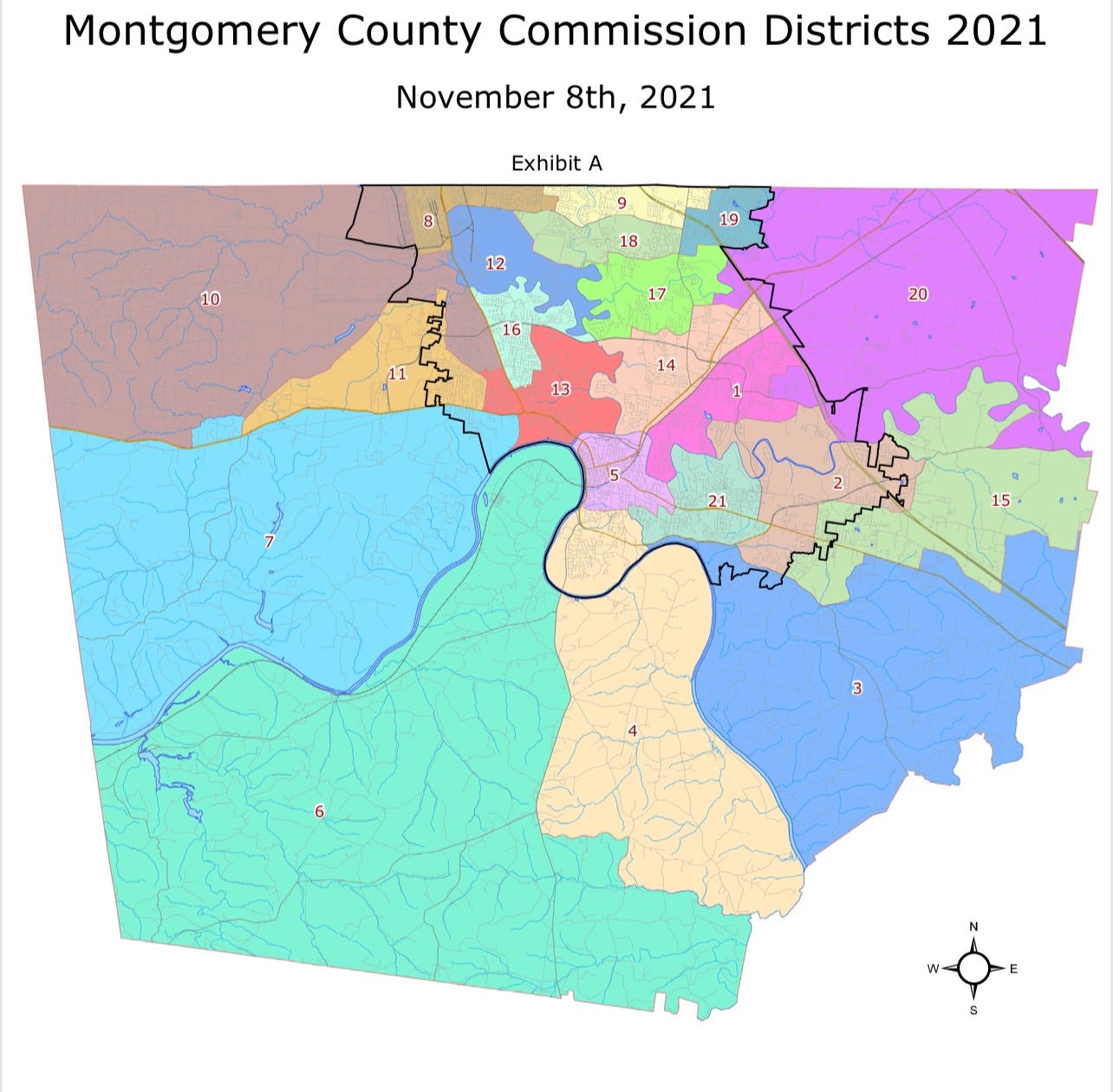 Montgomery County's high-growth areas reflected in new district map