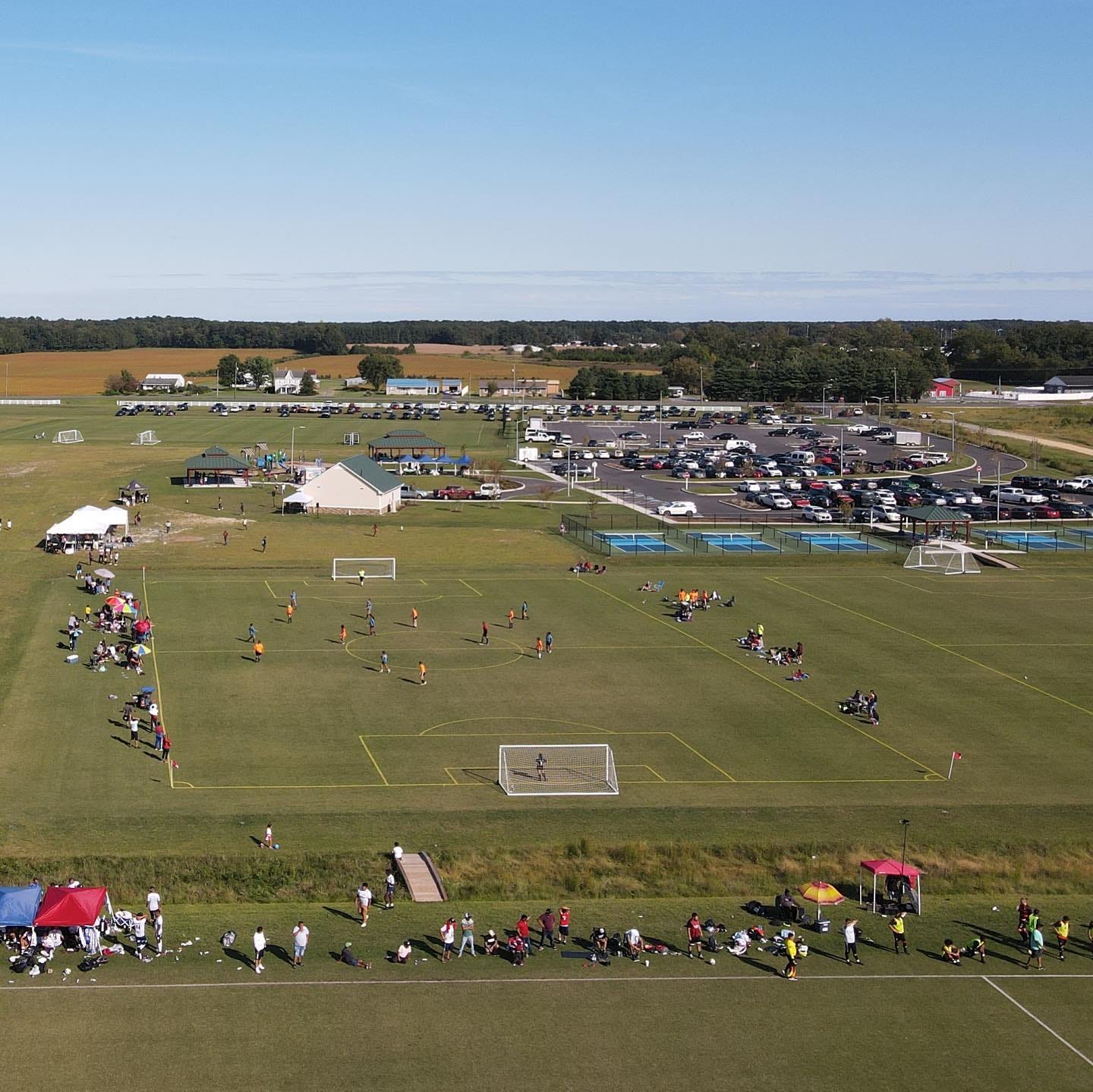 Georgetown's Sandhill Fields building indoor sports facility