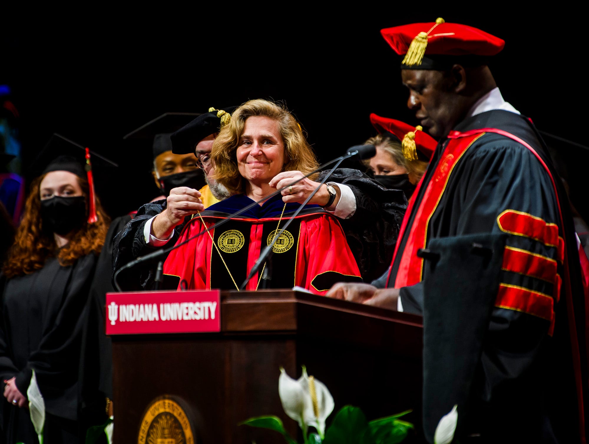 Whitten inaugurated 19th Indiana University President, first woman