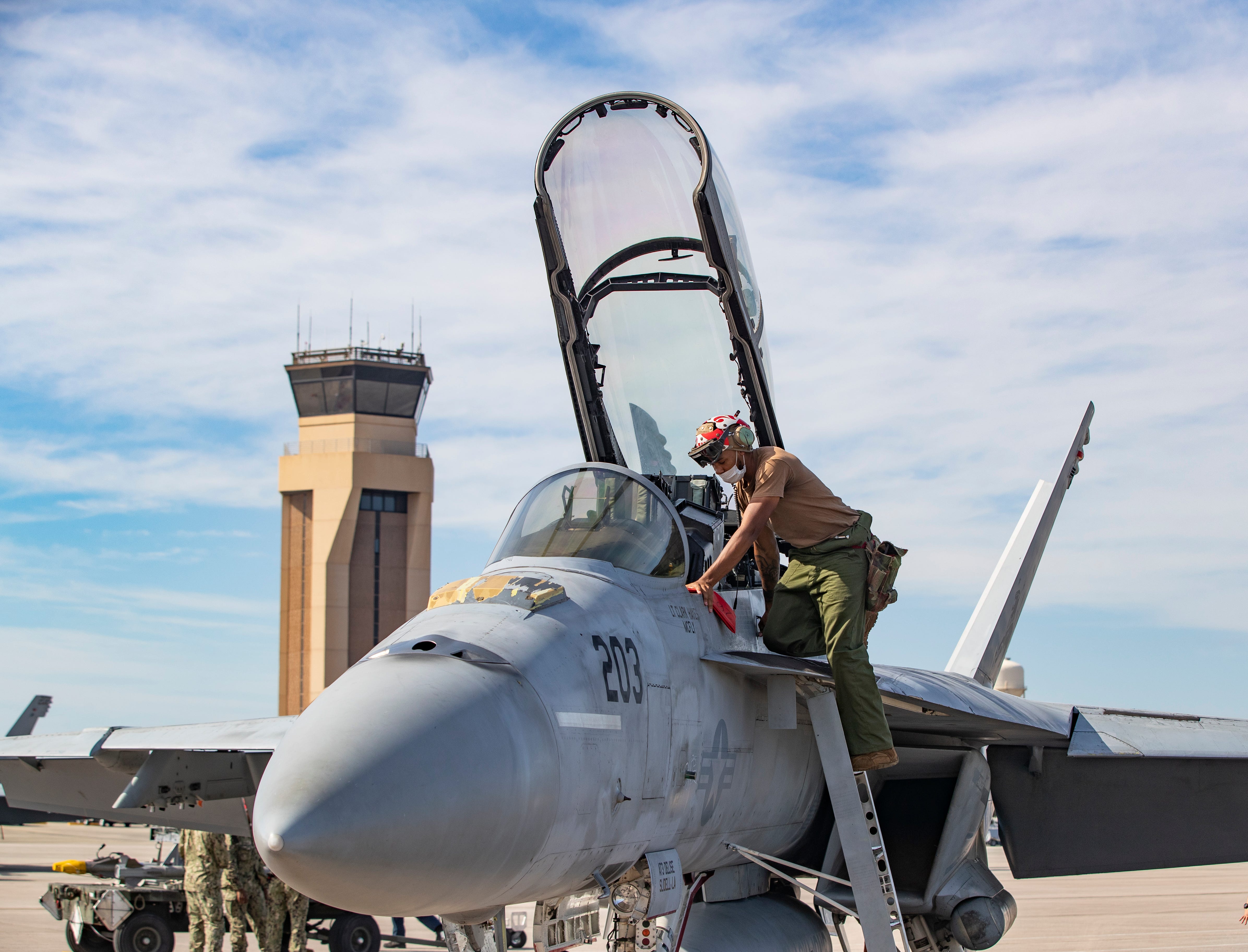 Tyndall Air Force Base in Florida undertakes Checkered Flag training