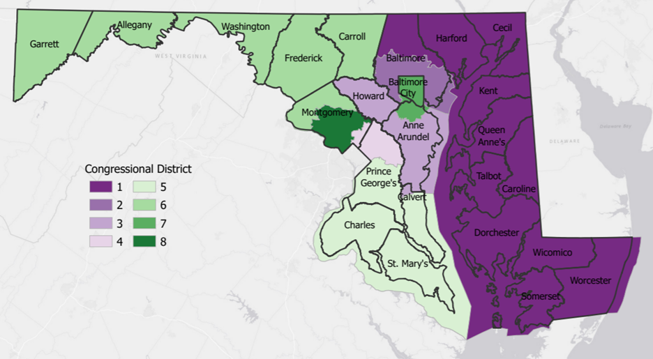 Maryland draft political maps take on Andy Harris' 1st District