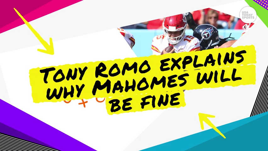 Tony Romo explains why struggling Patrick Mahomes will be just fine