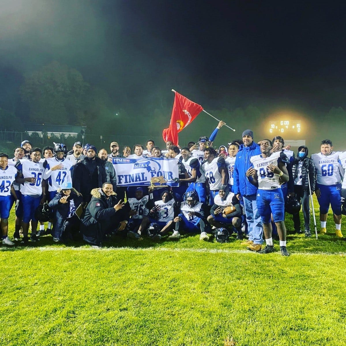 How Randolph football advanced to the final four in state tournament