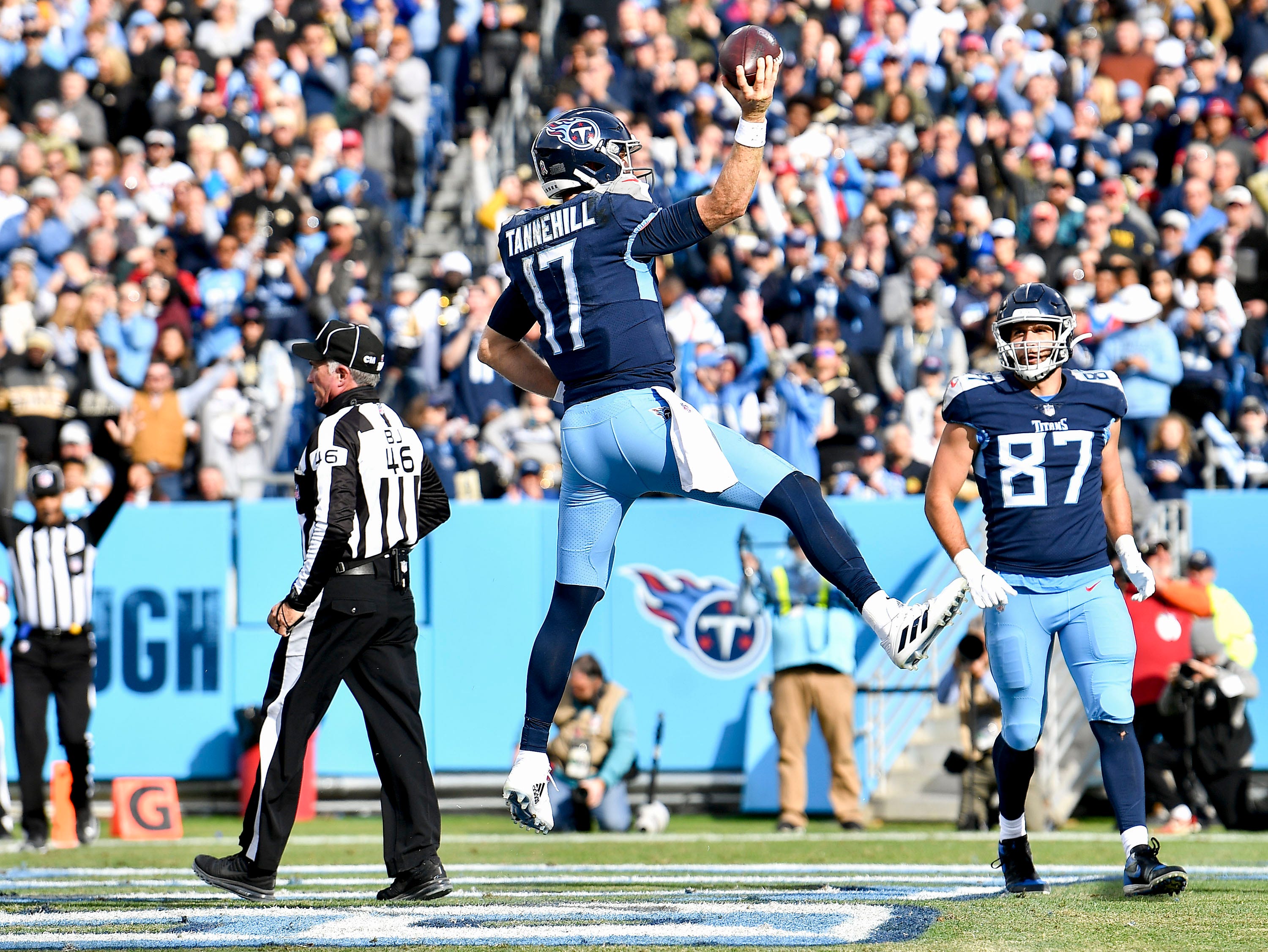 Tennessee Titans earn highest TV ratings for November game in 11 years