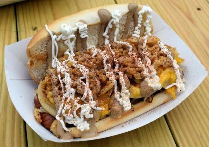 Lucky Louie's unique hot dogs, burgers come to Flagship City Food Hall