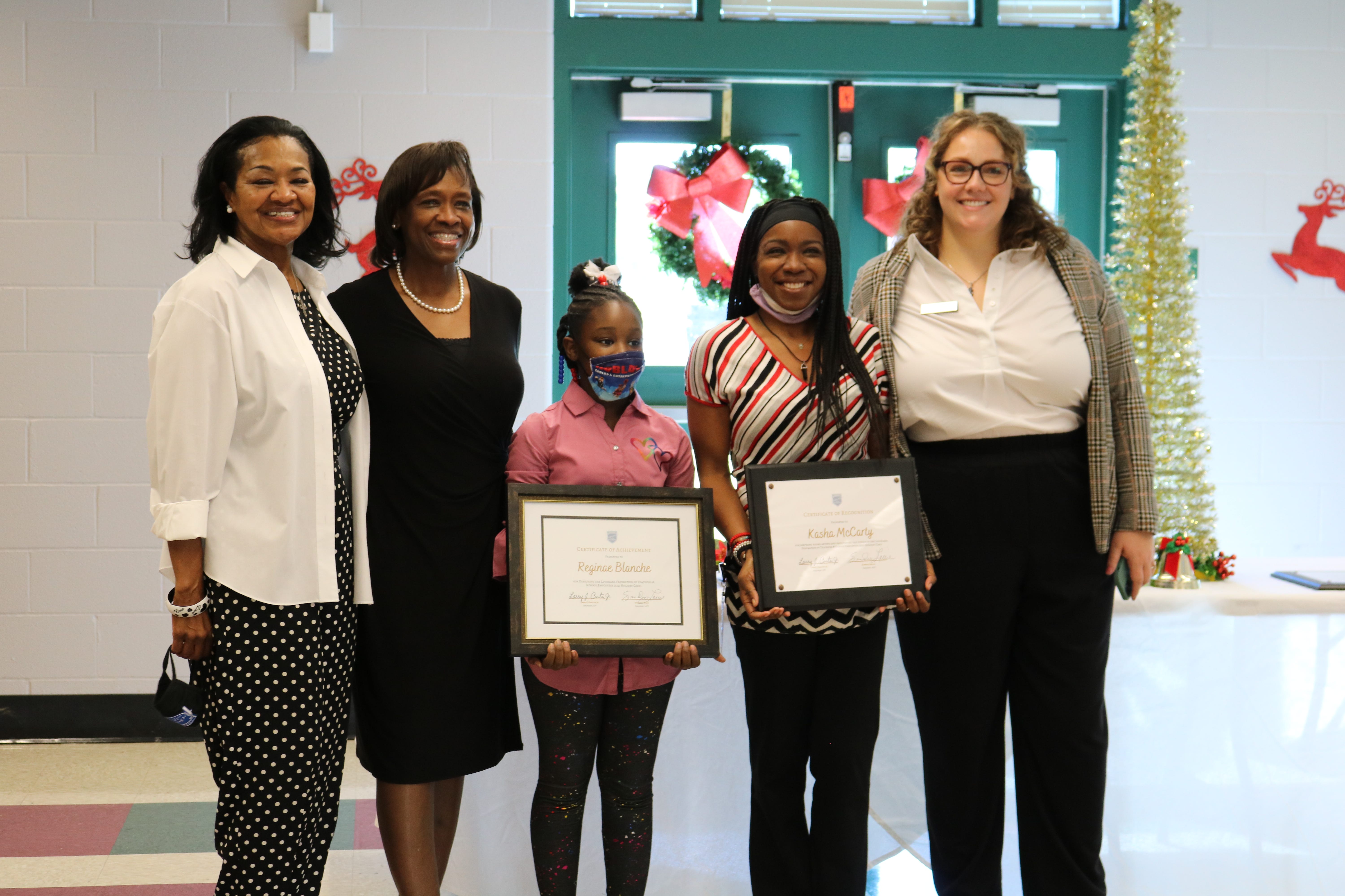 Monroe fourth grader chosen to design holiday card sent to state reps