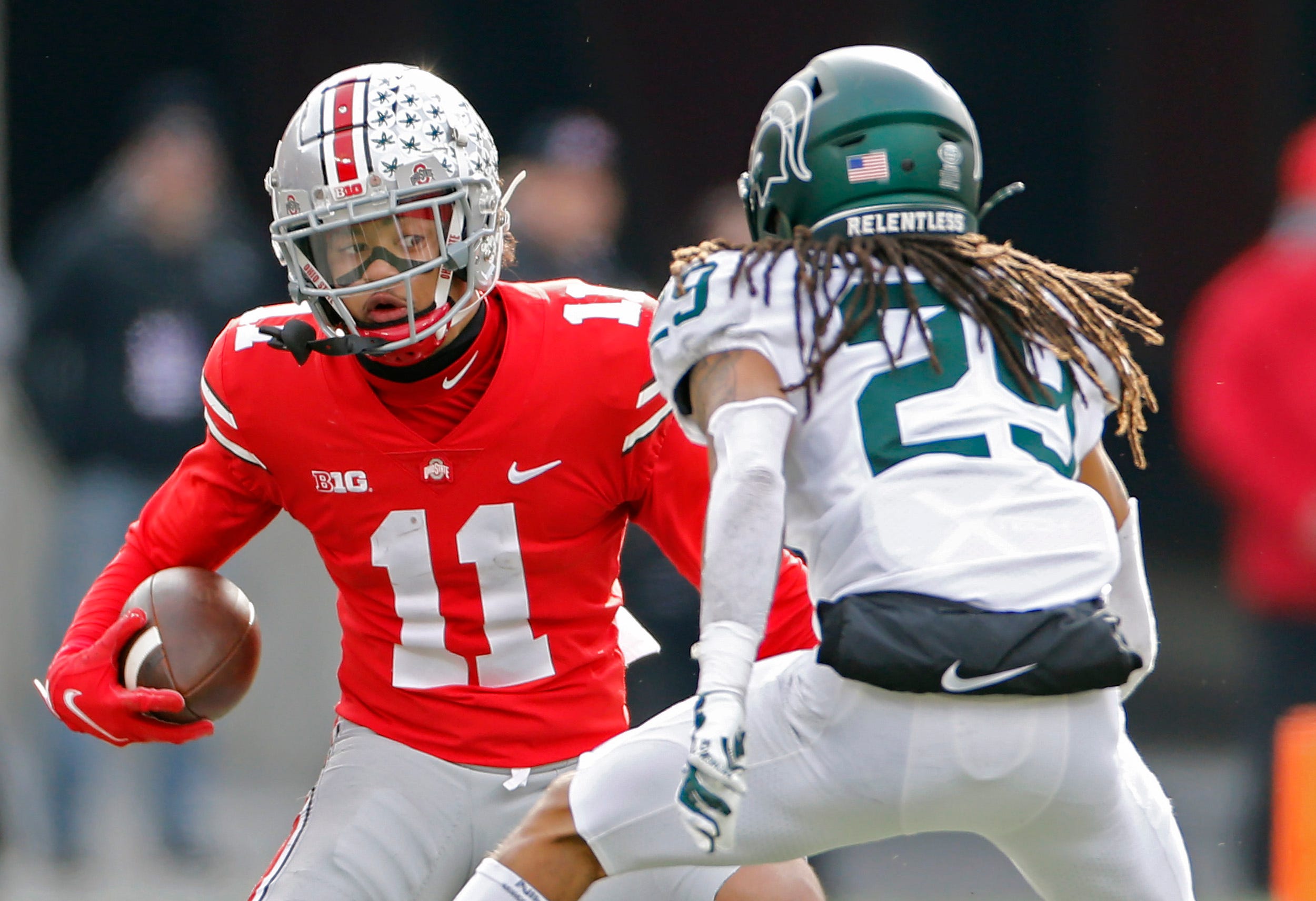 Ohio State football receivers spring preview Jaxon Smith-Njigba