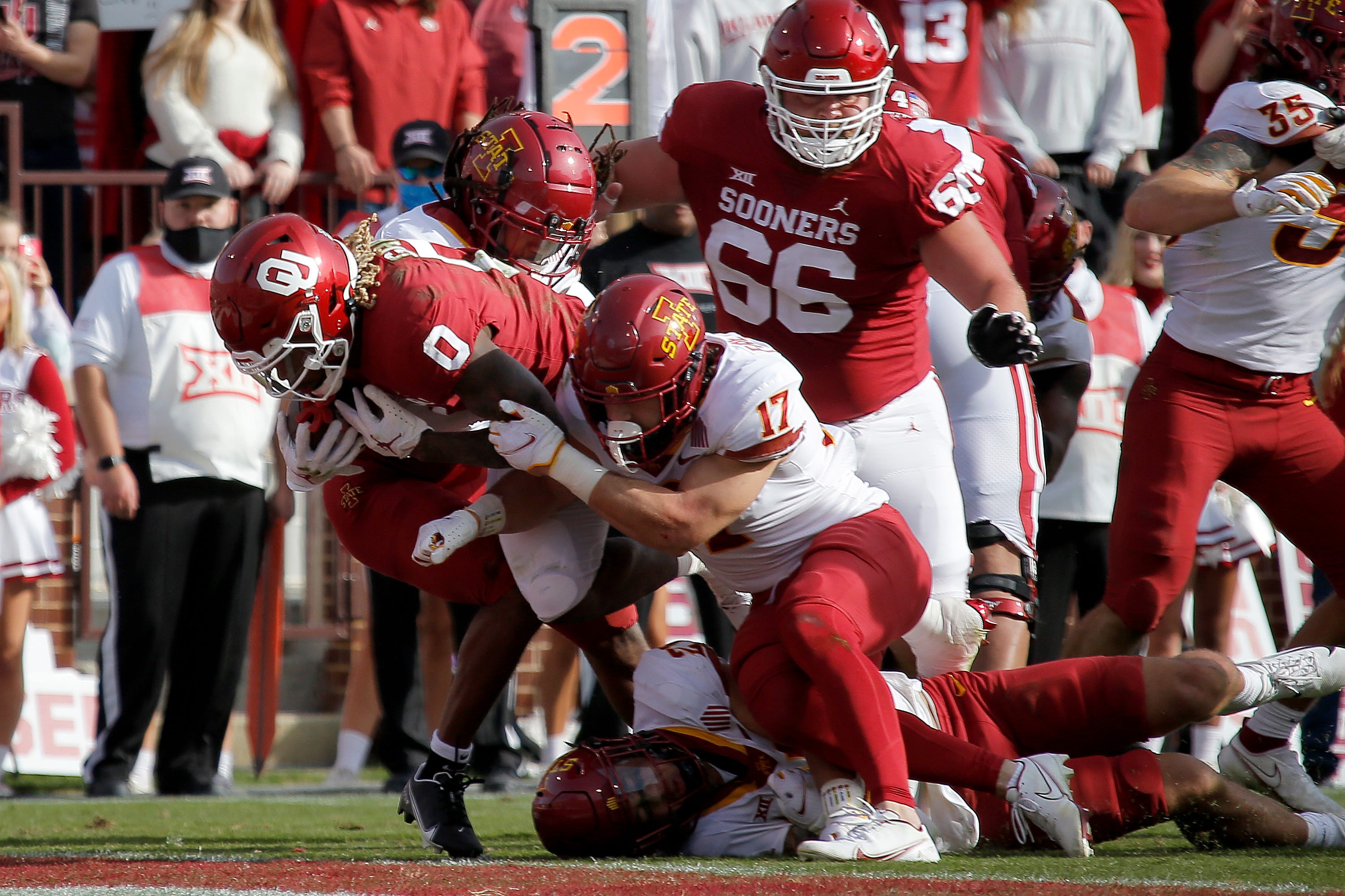 OU football beats Iowa State to continue a season of close calls