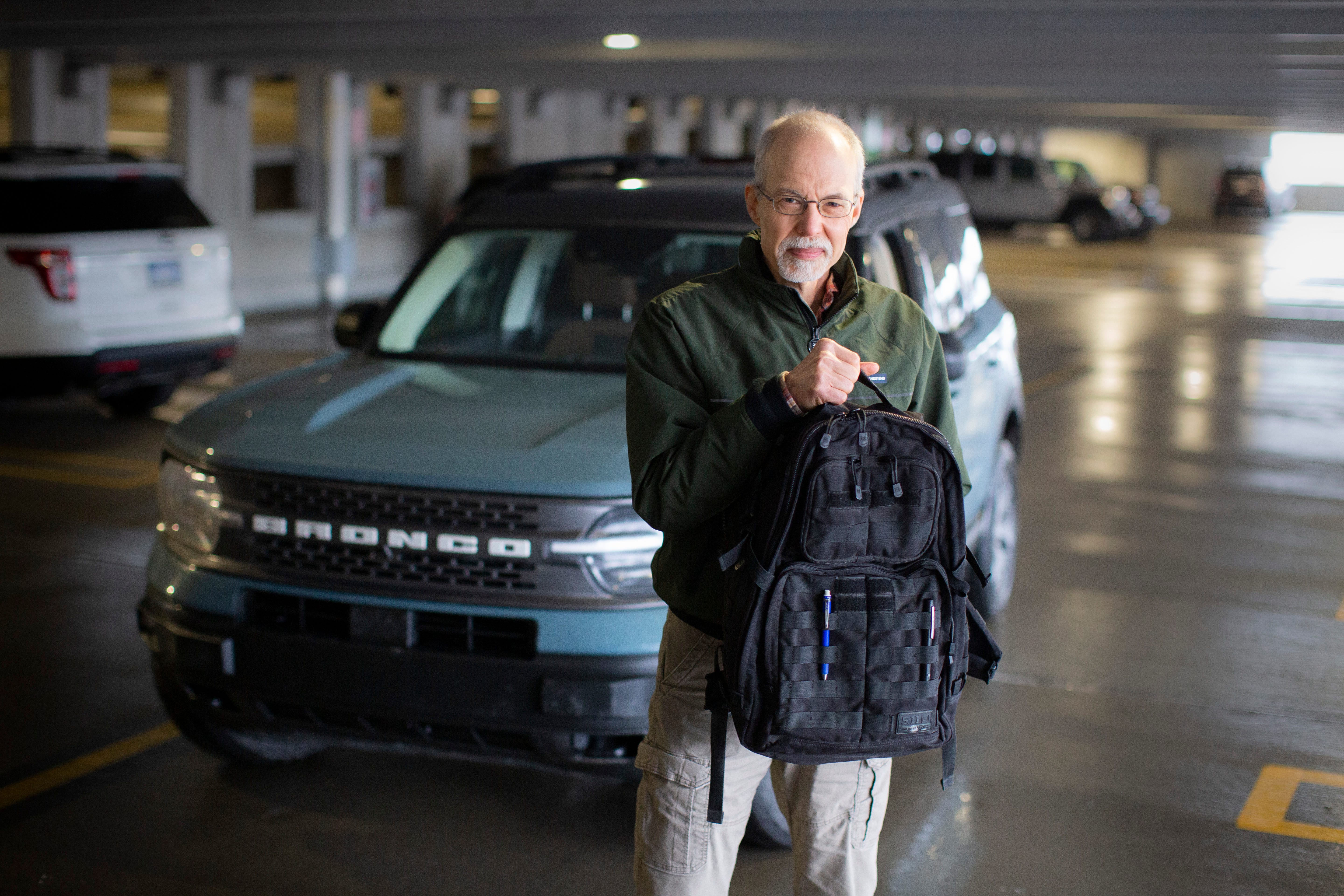 Ford Bronco Sport MOLLE seat straps feature inspired by military